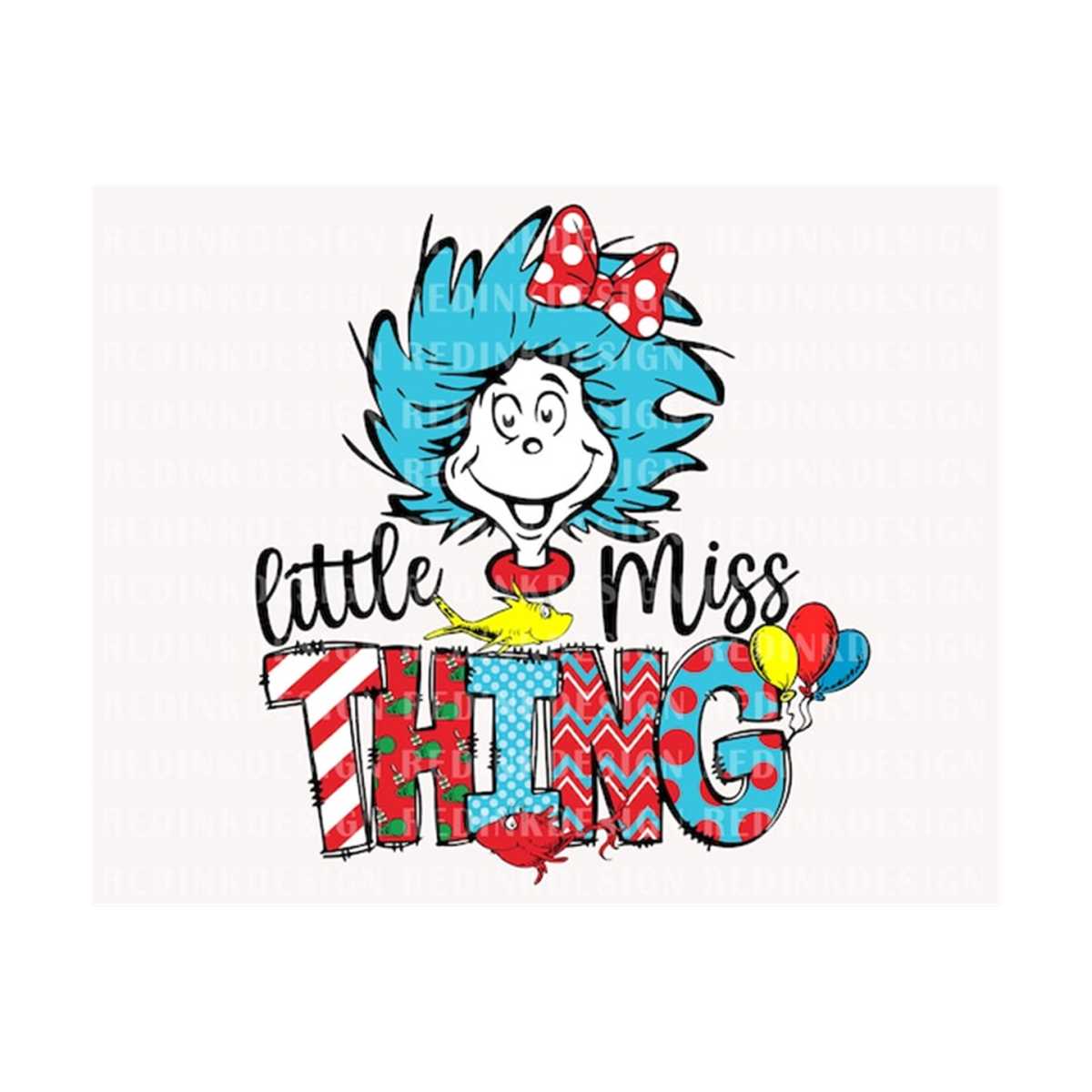 Miss Thing Svg, Little Miss Thing Svg, Thing 1 Svg, Cat In T | Inspire ...