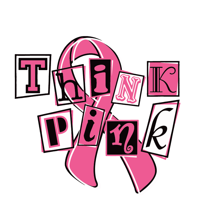 Think Pink Svg, Pink ribbon Svg, Breast Cancer Svg, Cancer A | Inspire ...