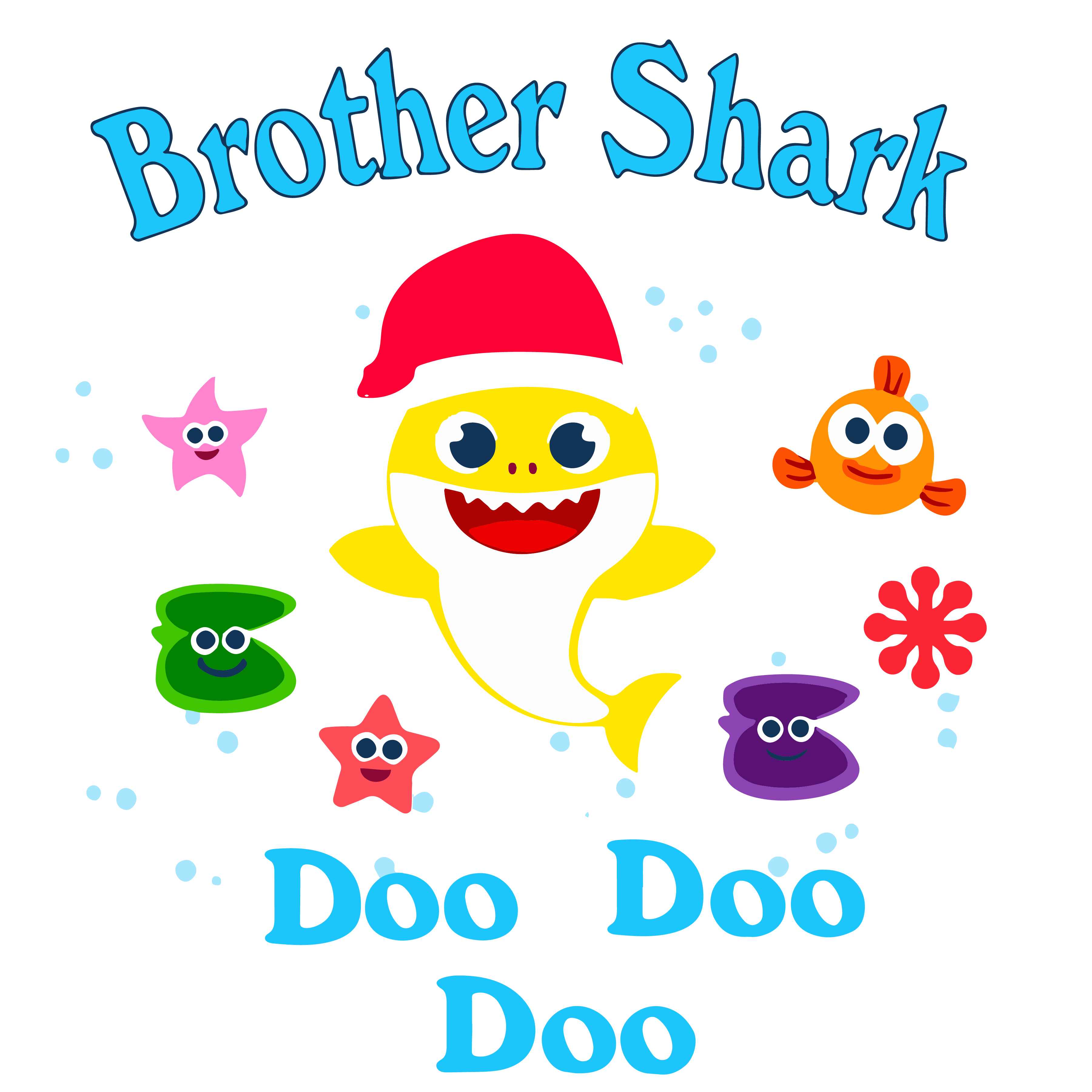 Brother Shark Svg, Baby Shark Christmas Svg, Shark family Sv | Inspire ...