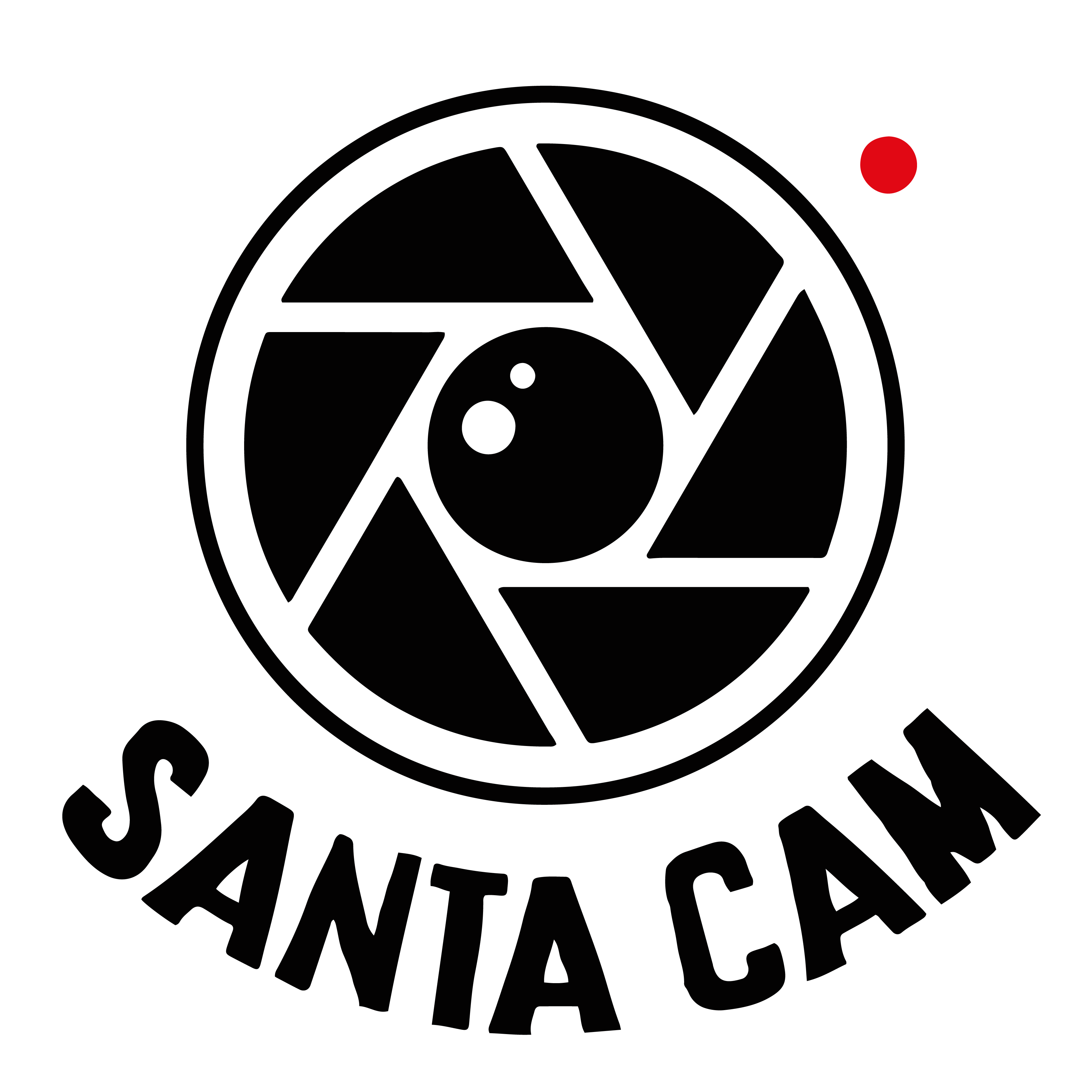 Santa cam Svg, Christmas Cam Svg, Christmas Ornament Svg, Sa | Inspire ...