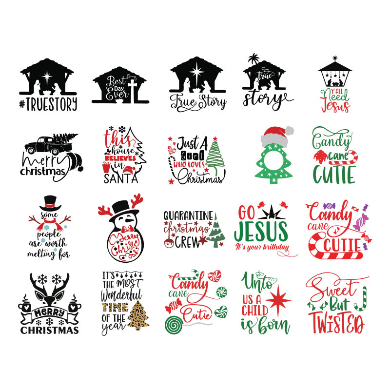 Christmas Svg Bundle, Truesory Svg, Jesus Svg, Winter Svg, H | Inspire ...