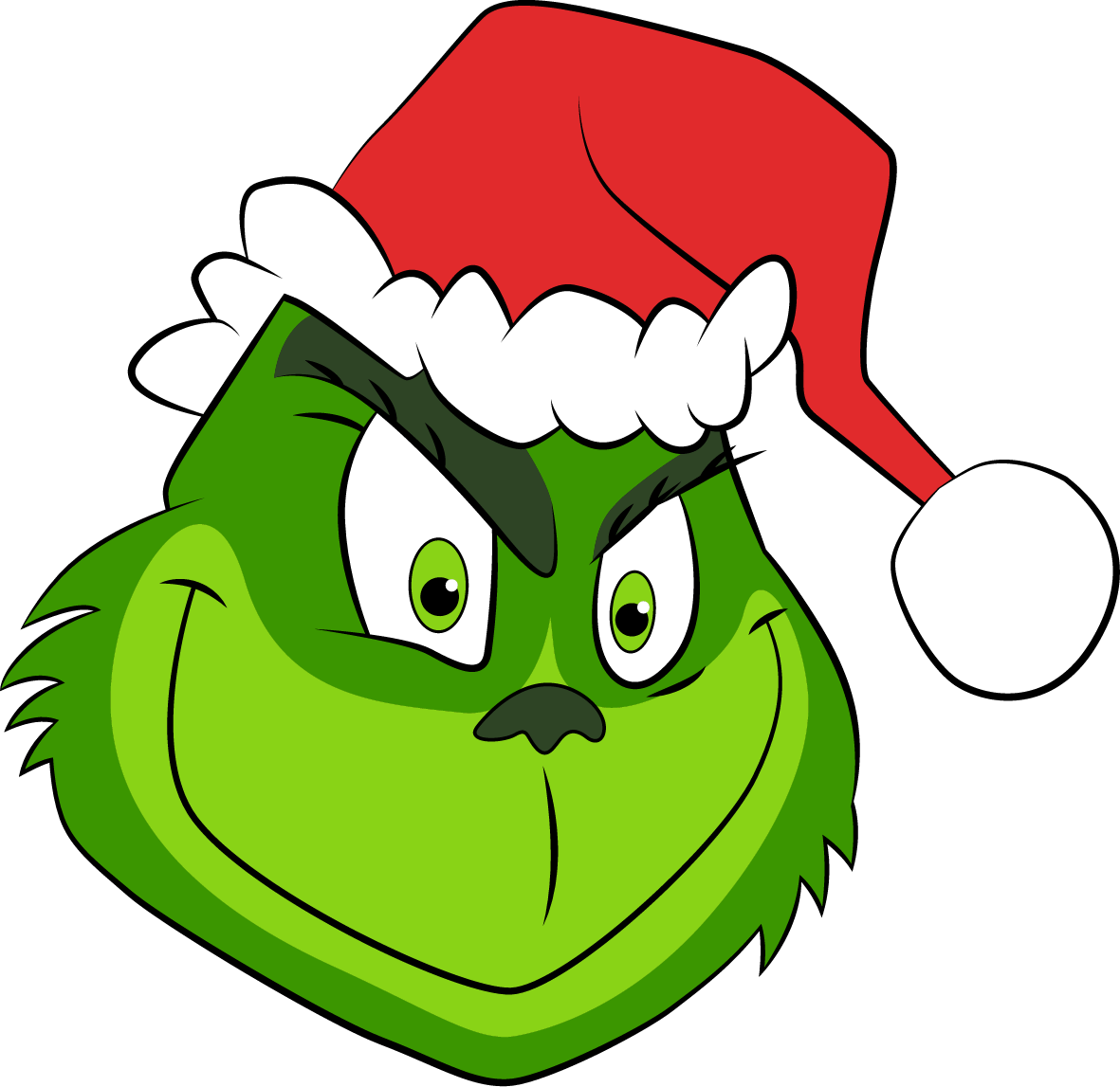 Grinch Santa Hat Svg, Grinch christmas Svg, Christmas Svg, G | Inspire ...