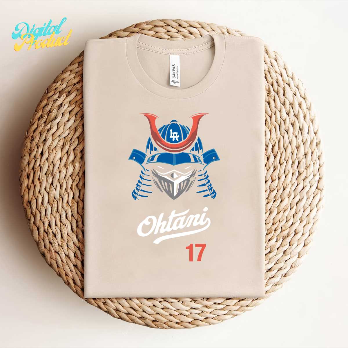 Ohtani Samurai Dodgers Baseball Svg Digital Download | Inspire Uplift