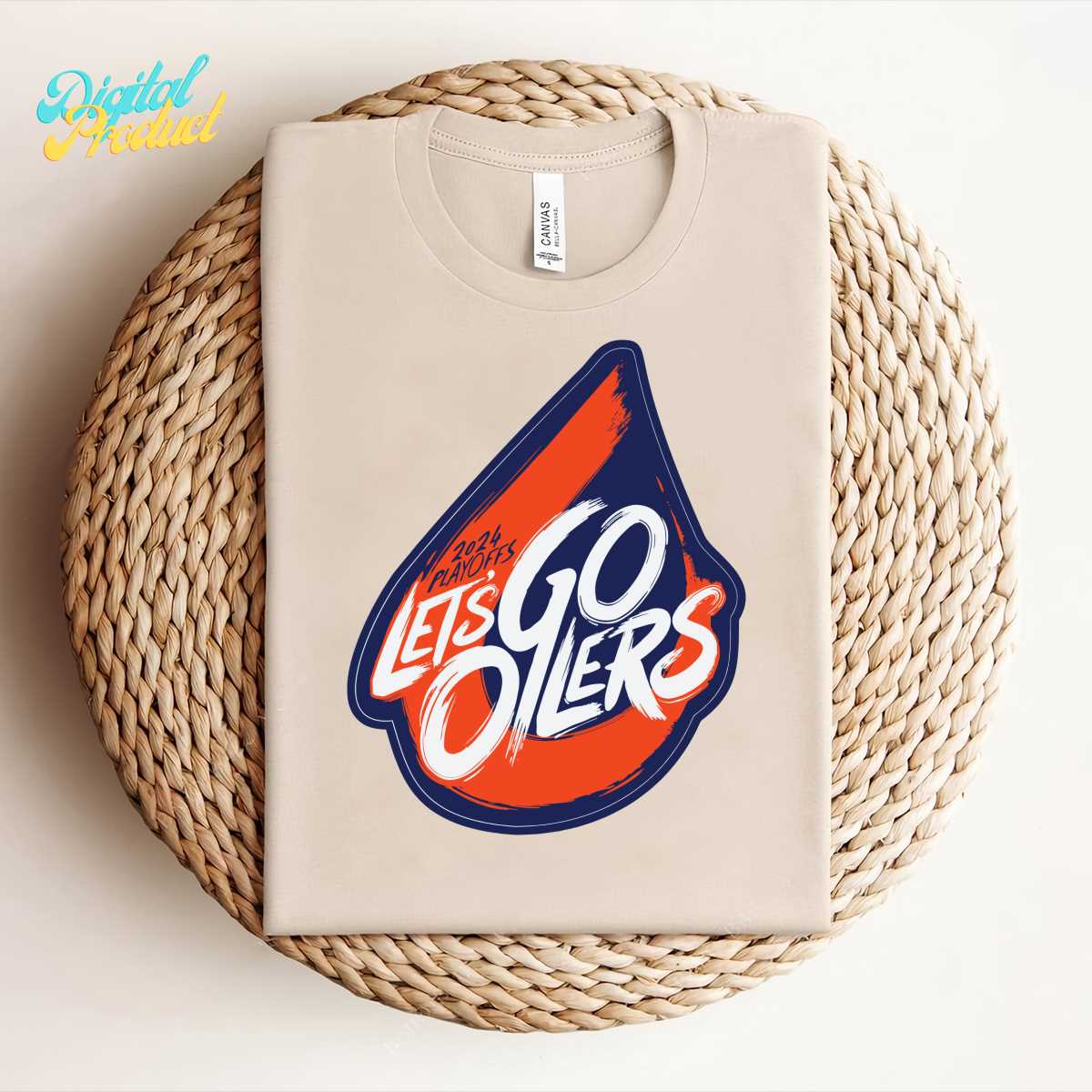 Lets Go Oilers Hockey 2024 Playoffs Stanley Cup Svg - Inspire Uplift