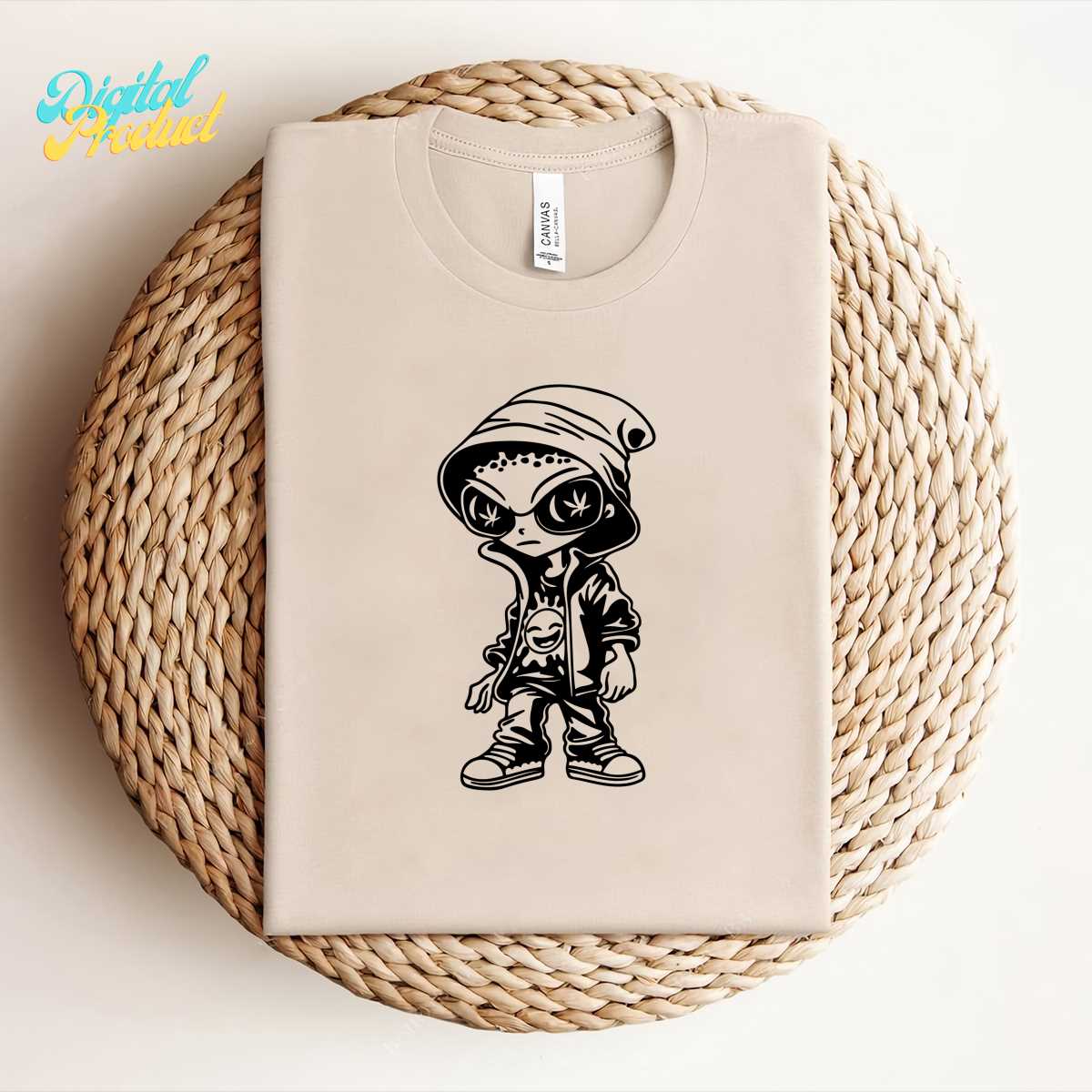 Alien SVG, Graphic cute cool alien Monster SVG,Extraterrestr | Inspire ...