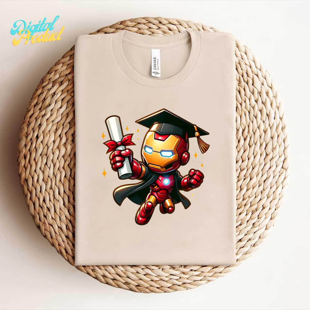 Iron Man Cartoon Graduation PNG | Inspire Uplift