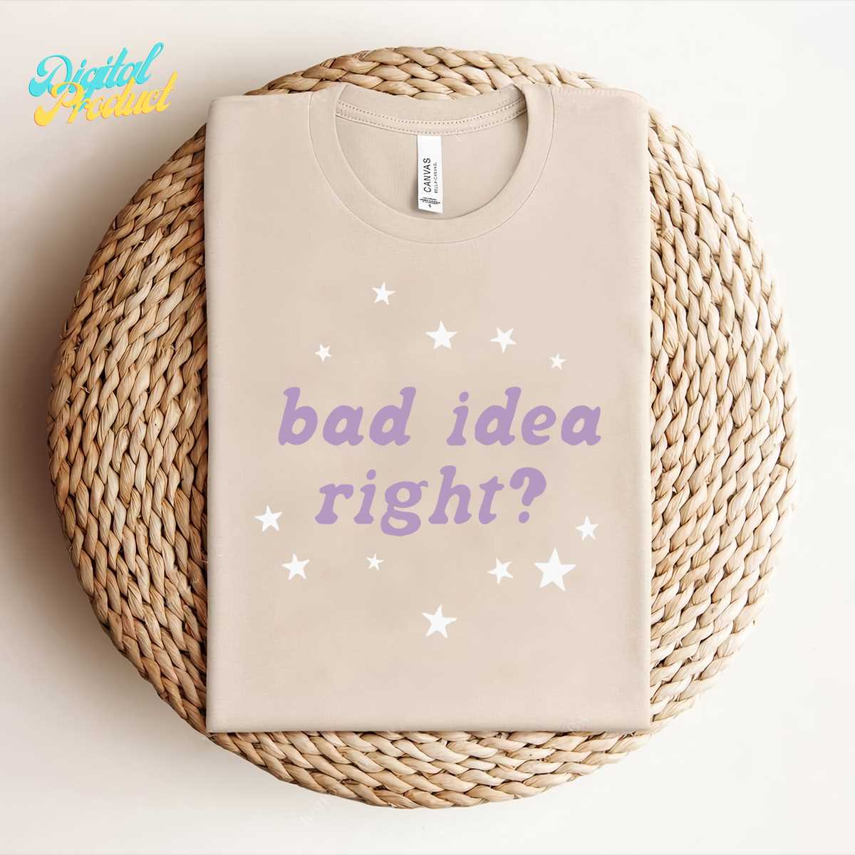 Star Olivia Rodrigo Bad Idea Right SVG | Inspire Uplift