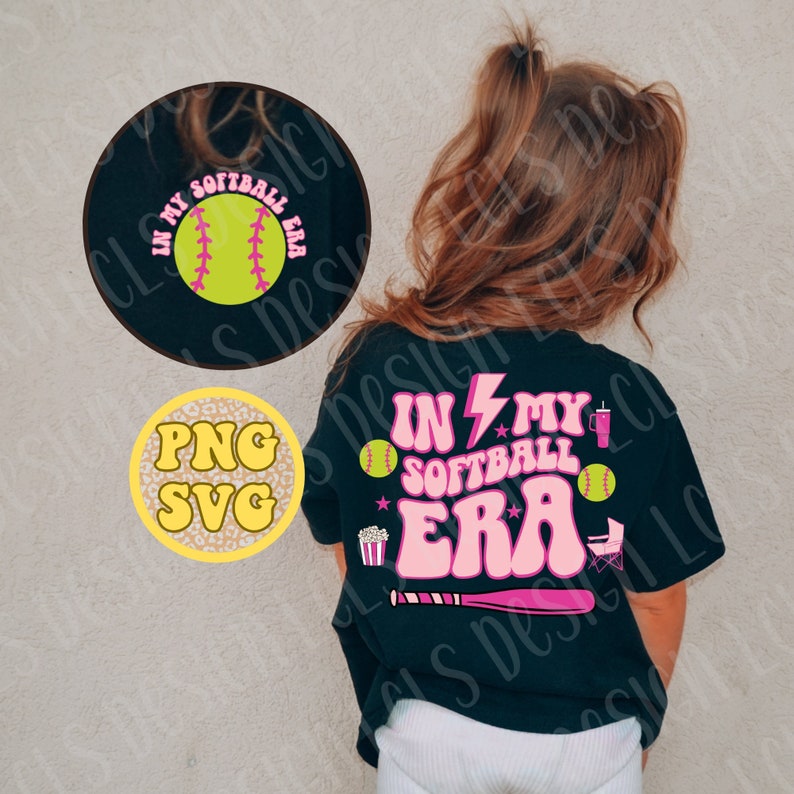 In my softball era svg, softball girl svg, stanley, tumbler | Inspire ...