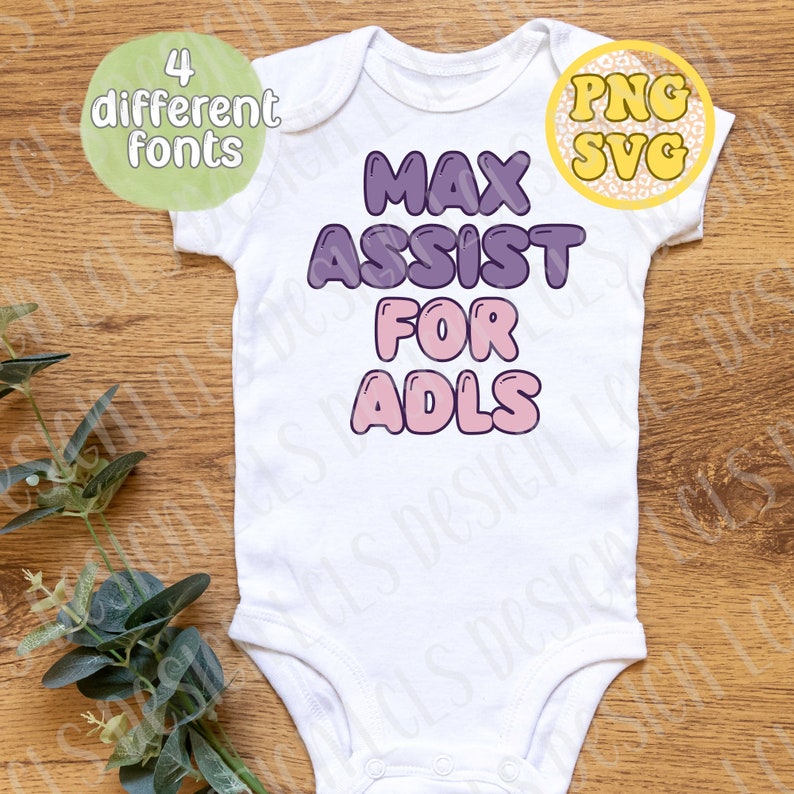 Max assist for ADLS svg, max assist png, occupational therap - Inspire ...