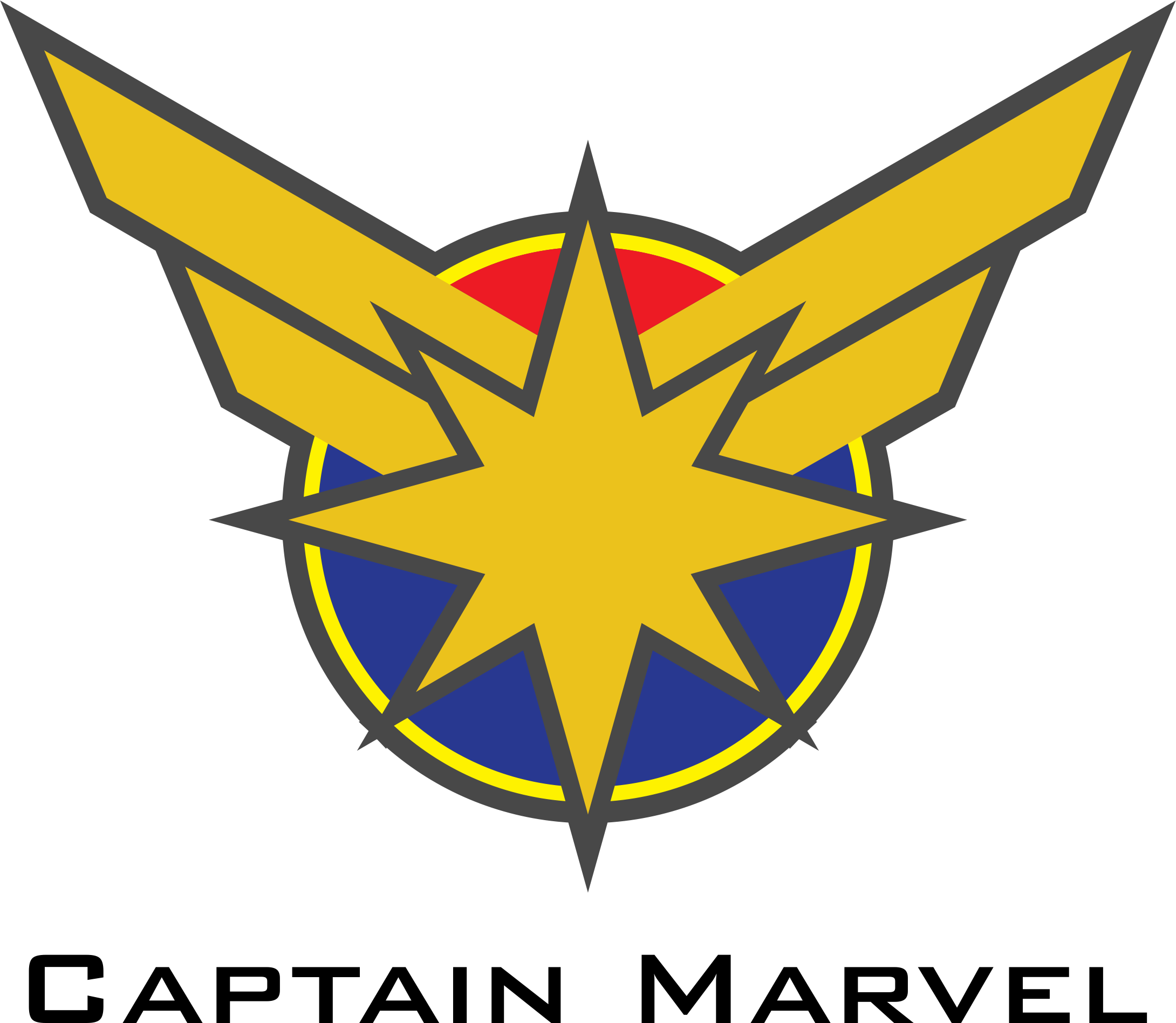 Captain Marvel Svg, Marvel Svg, Marvel Logo Svg, Superhero F | Inspire ...