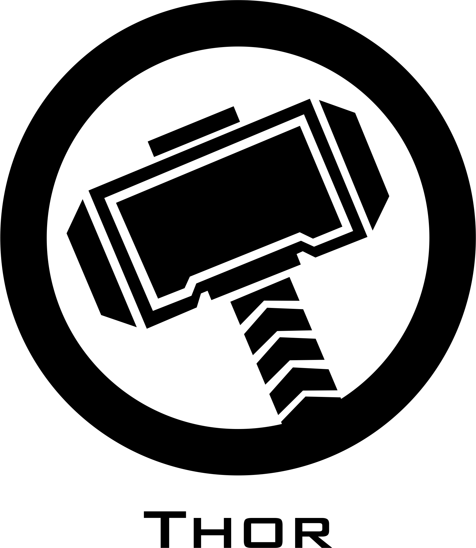 Thor logo Svg, Marvel Svg, Marvel Logo Svg, Superhero Friend - Inspire ...
