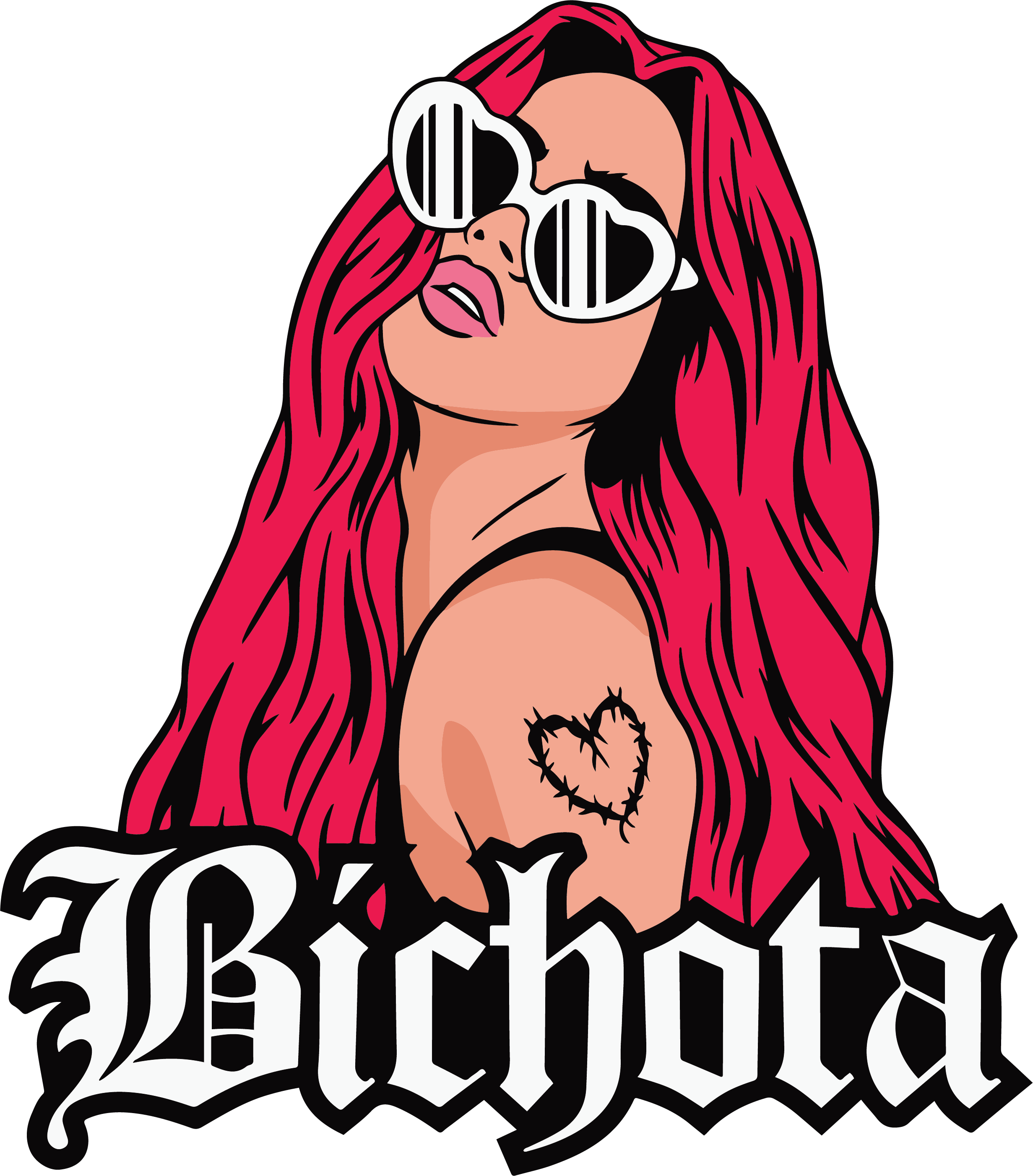 Karol G With Red Hair Png, Bichota Png, La Bichota Png, Karo | Inspire ...
