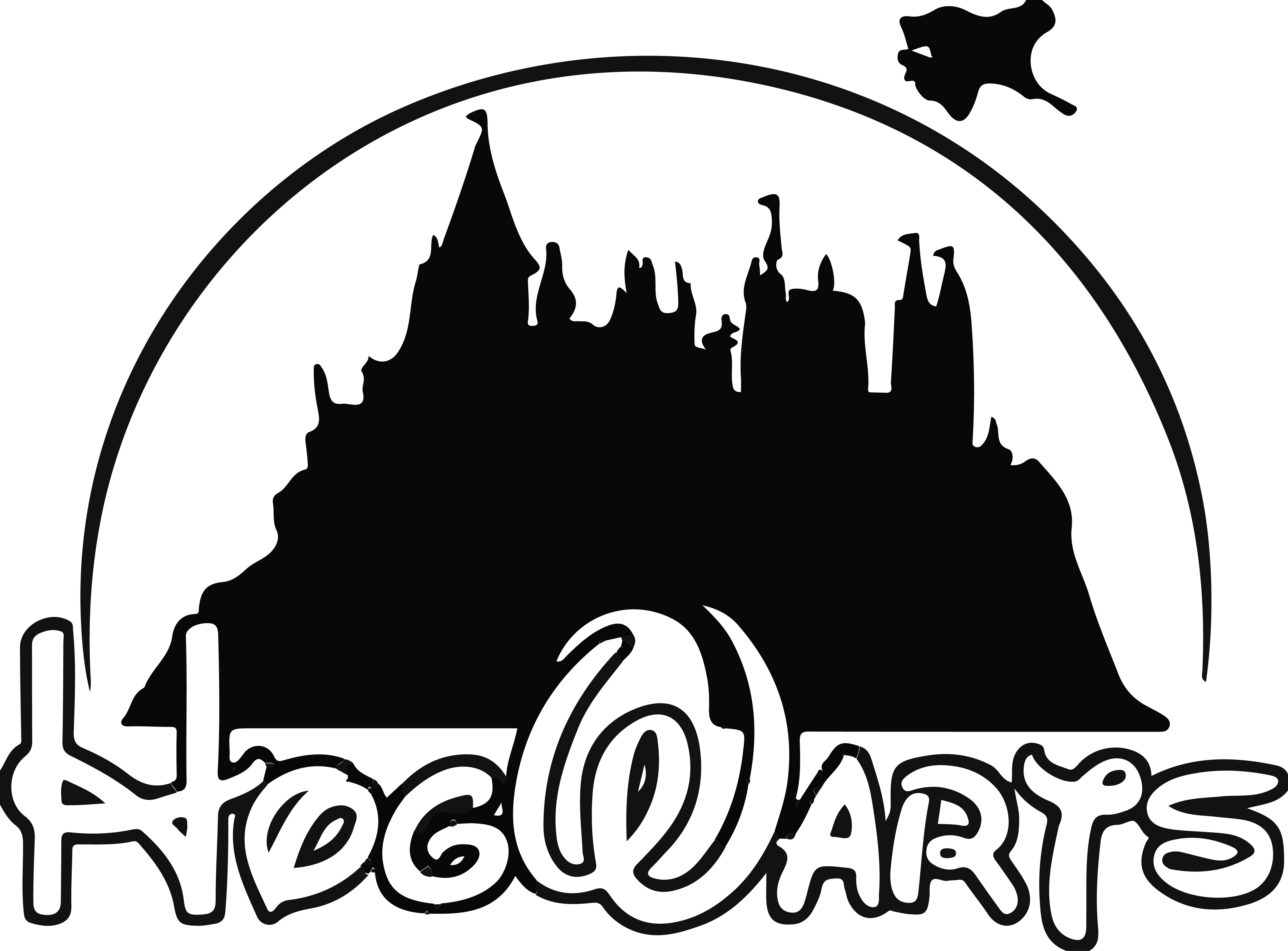 Hogwarts Svg, Harry Potter Svg, Harry Potter logo Svg, Harry | Inspire ...