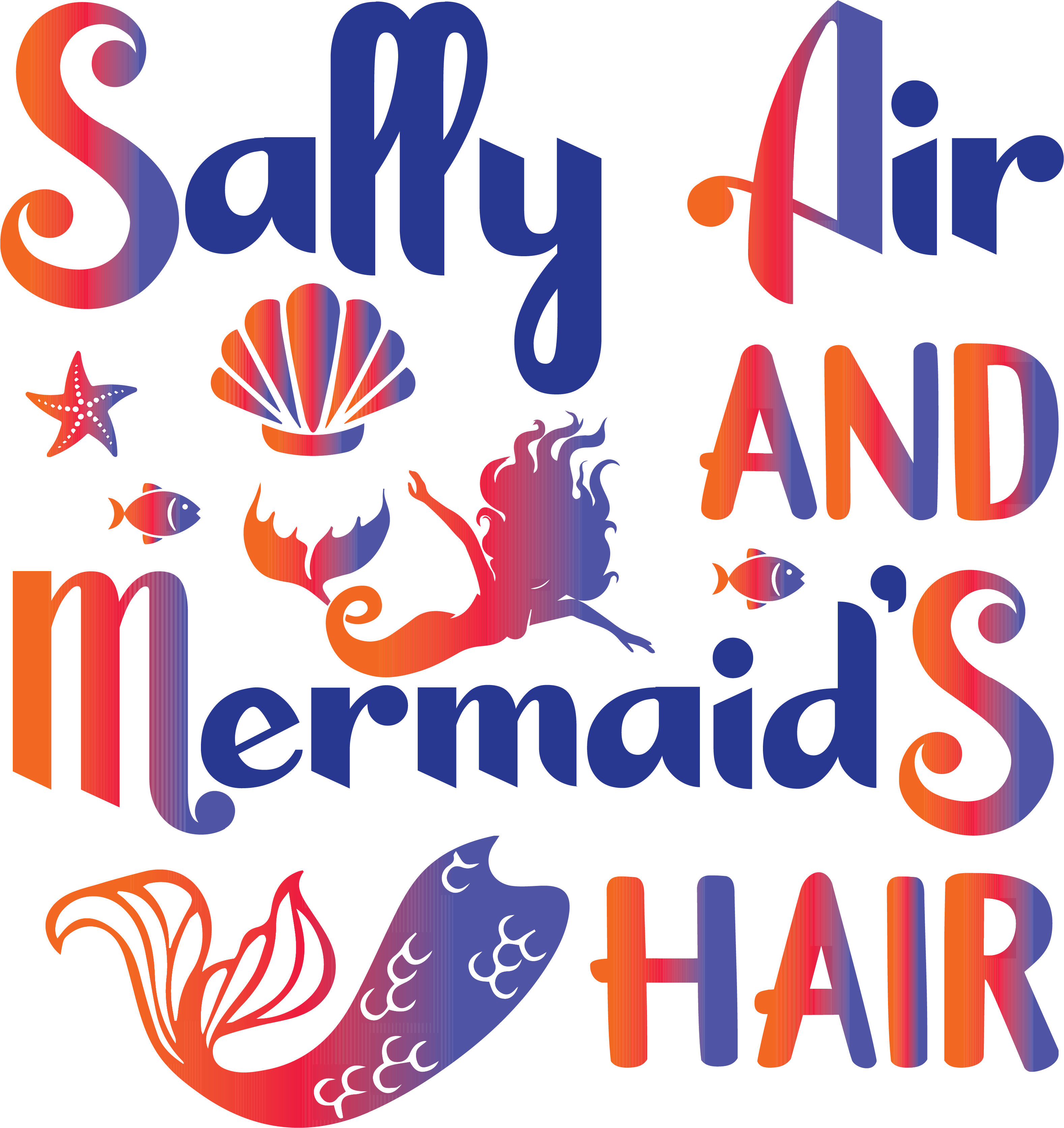 Sally air and mermaids hair Svg, Mermaid Svg T Shirt Design, | Inspire ...