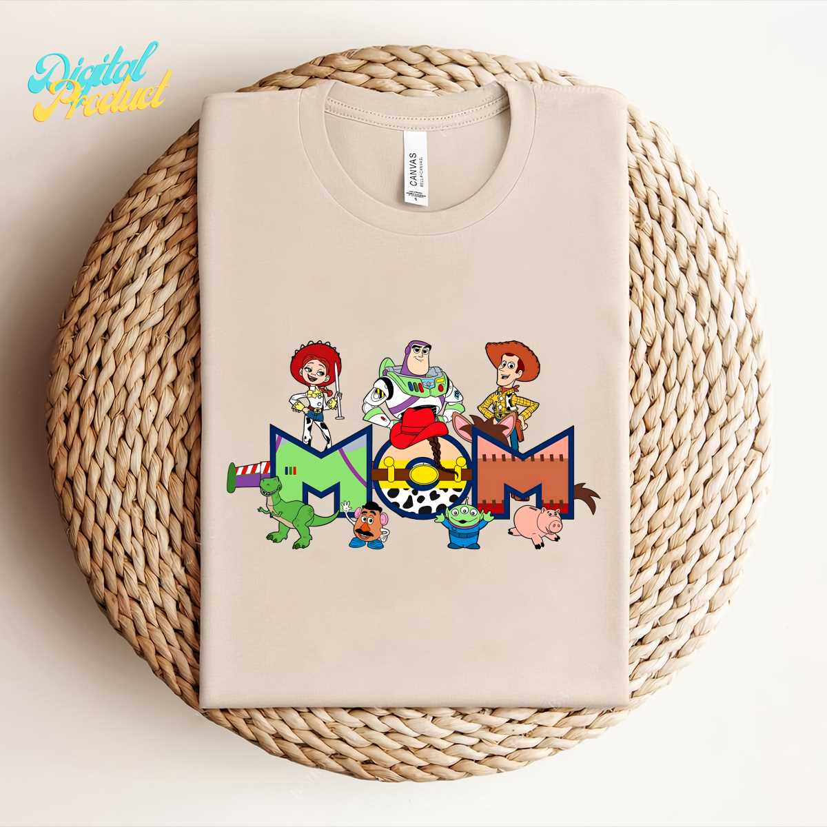 Retro Mom Toy Story Characters PNG | Inspire Uplift