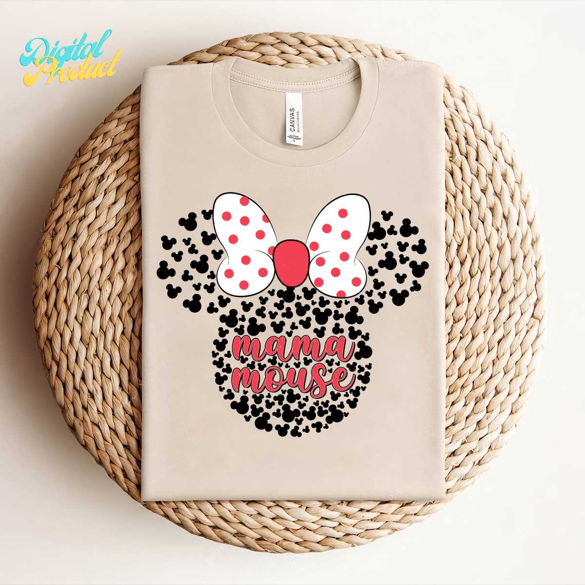 Mama Mouse Minnie Head Happy Mothers Day SVG | Inspire Uplift