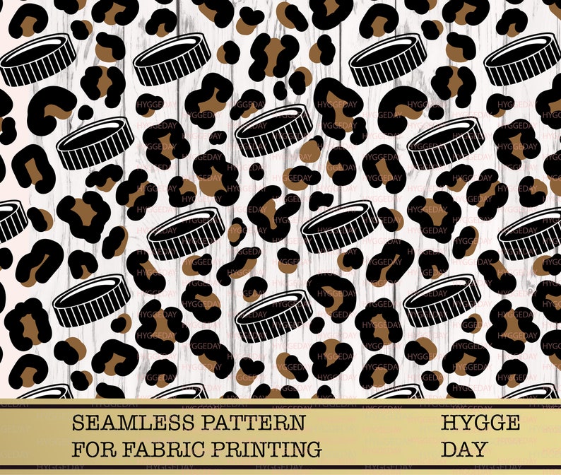 Seamless Hockey Leopard Png, Sublimate Download, Digital Pap | Inspire ...