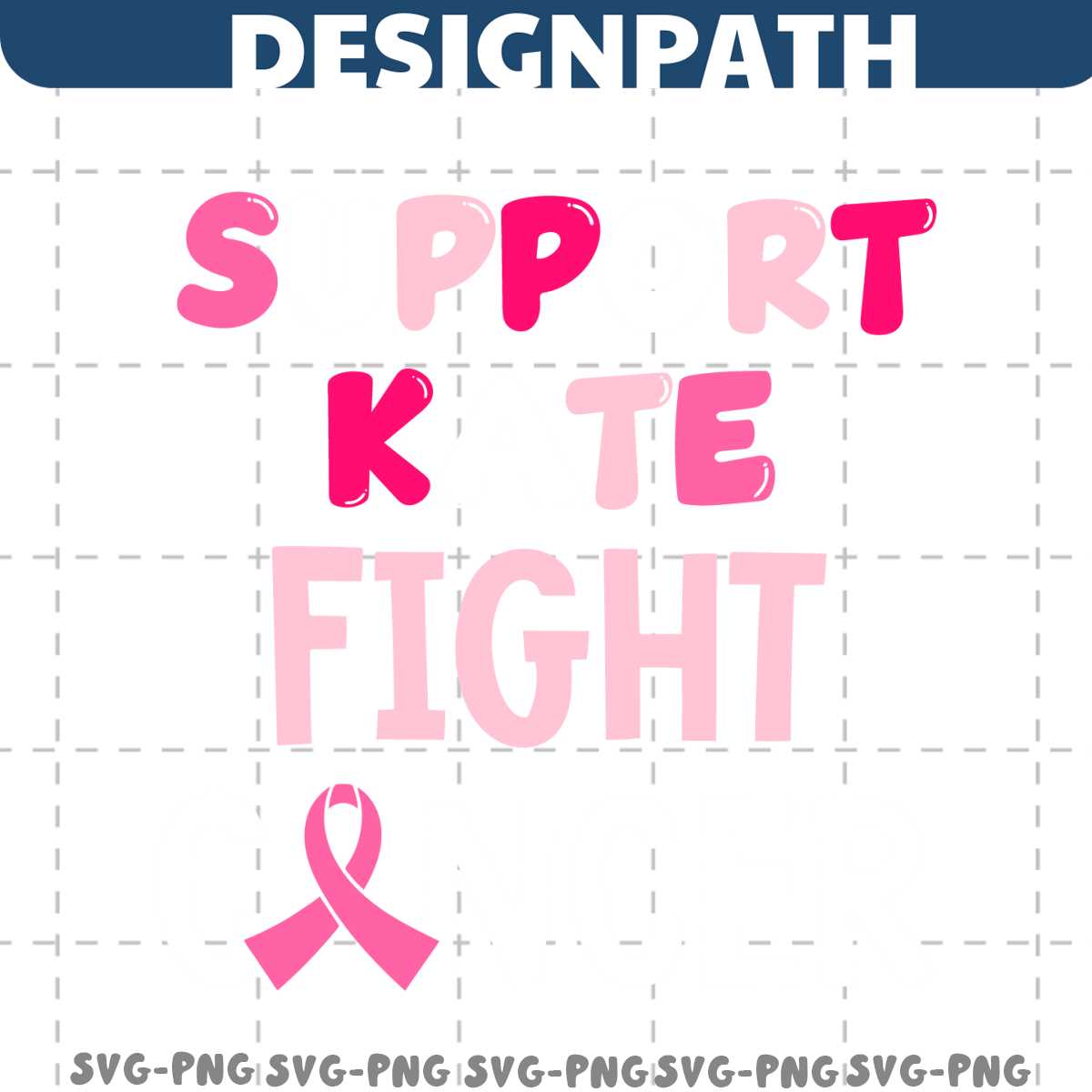Support Kate Fight Cancer Kate Middleton SVG | Inspire Uplift