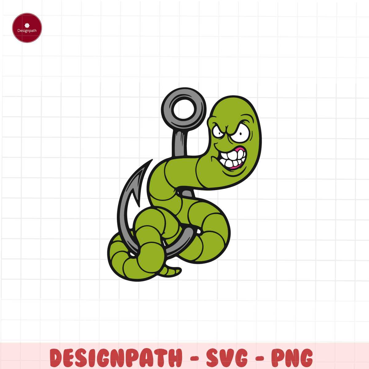 Worm Svg, Worms Clipart, Fish Bait, Fishing Bait, Fishing Ro | Inspire ...