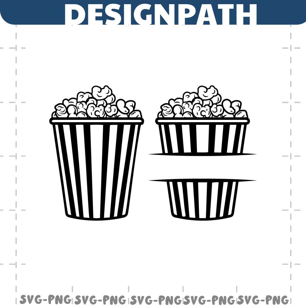 Popcorn SVG Customized name pop corn svg, popcorn boxes, cut | Inspire ...