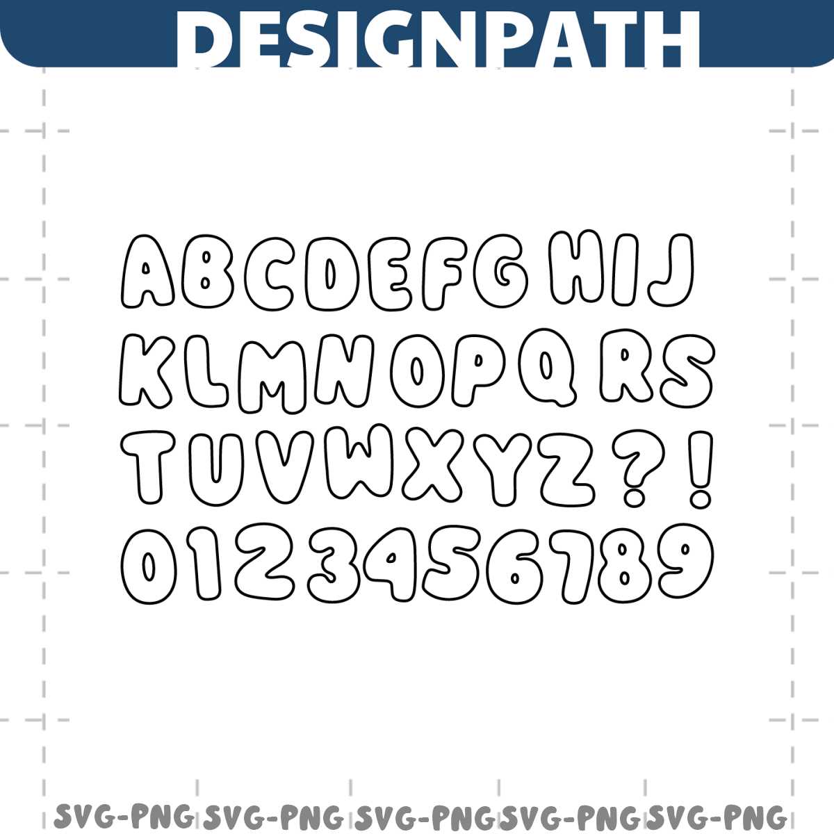 Bubble Font Svg, Bubble Letters Svg, Bubble Alphabet Svg, Do | Inspire ...