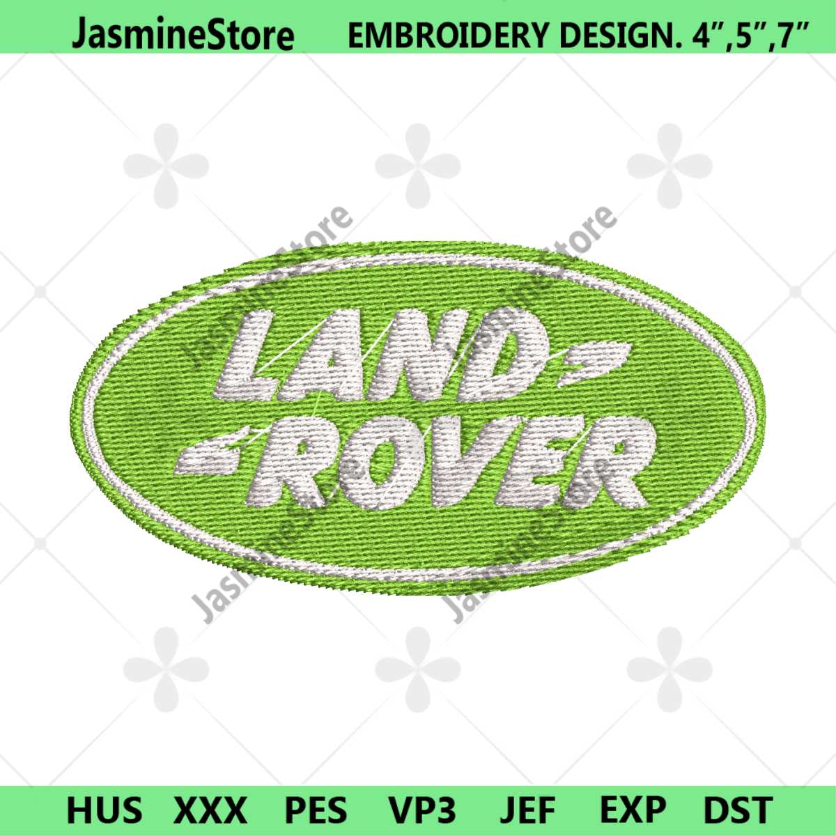 Land Rover Logo Car Embroidery Download Logo Car Design File - Inspire ...