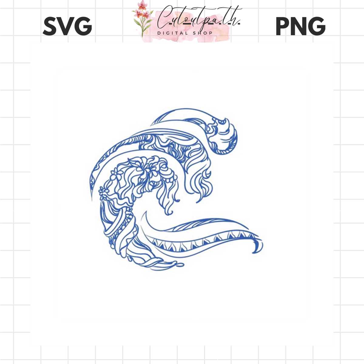 Ocean Wave Mandala Ocean Waves - Summer - Summer - SVG Downl | Inspire ...