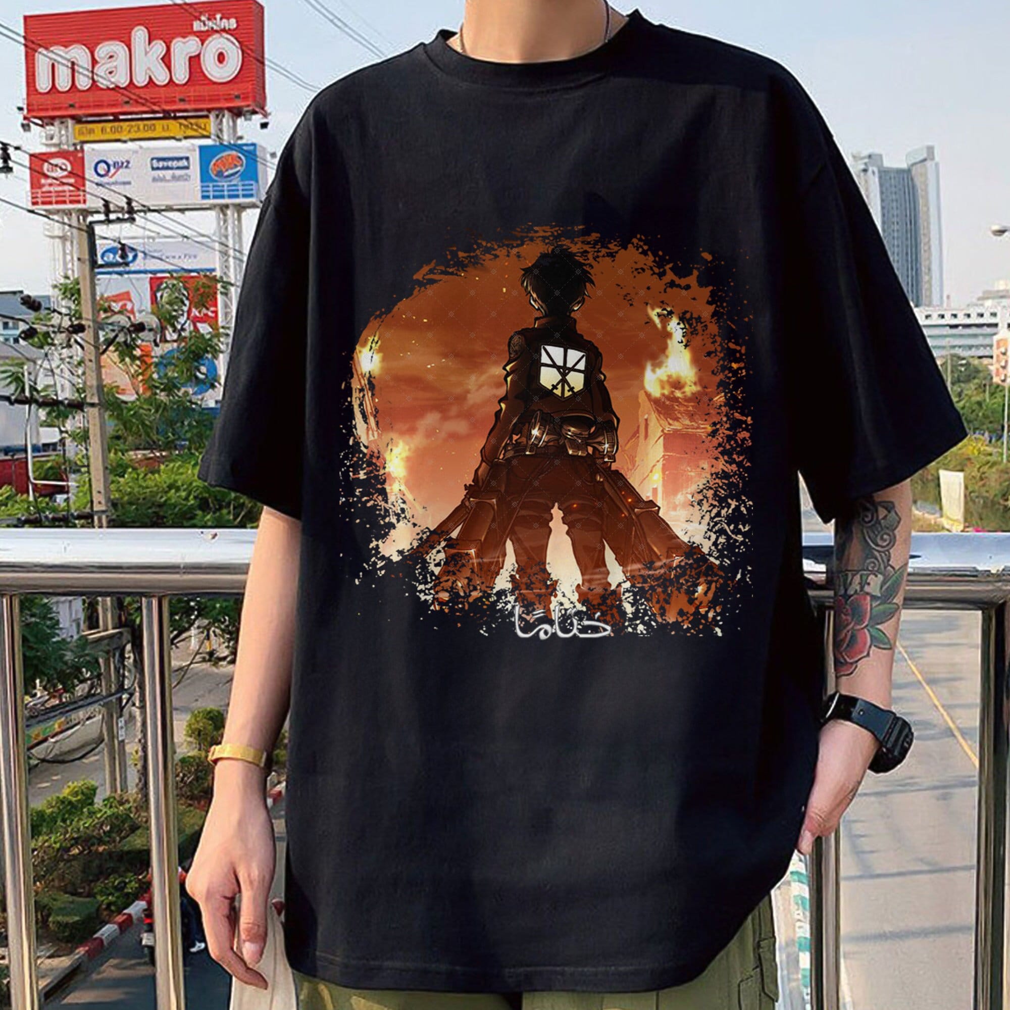 Anime Shirt, Eren Yeager Tshirt, Eren Yeager Shirt - Inspire Uplift