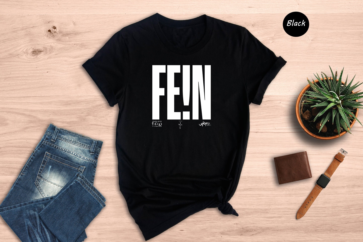Fein Travis Scott Inspired Cover T-Shirt, Hip Hop Shirt, Tra | Inspire ...