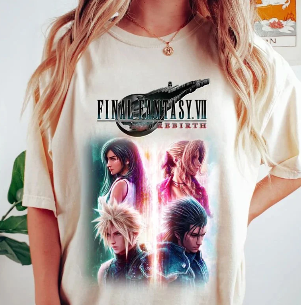 Final Fantasy VII Rebirth Shirt, Final Fantasy 7 Rebirth Shi | Inspire ...