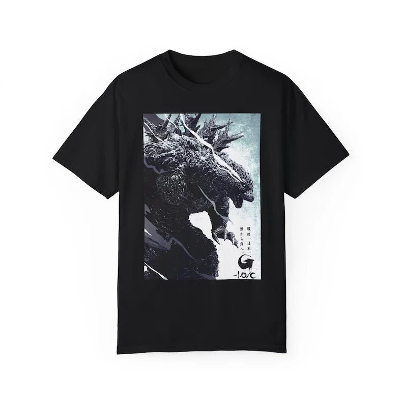Godzilla Minus One Shirt, Godzilla Minus Zero Minus Movie Un - Inspire ...