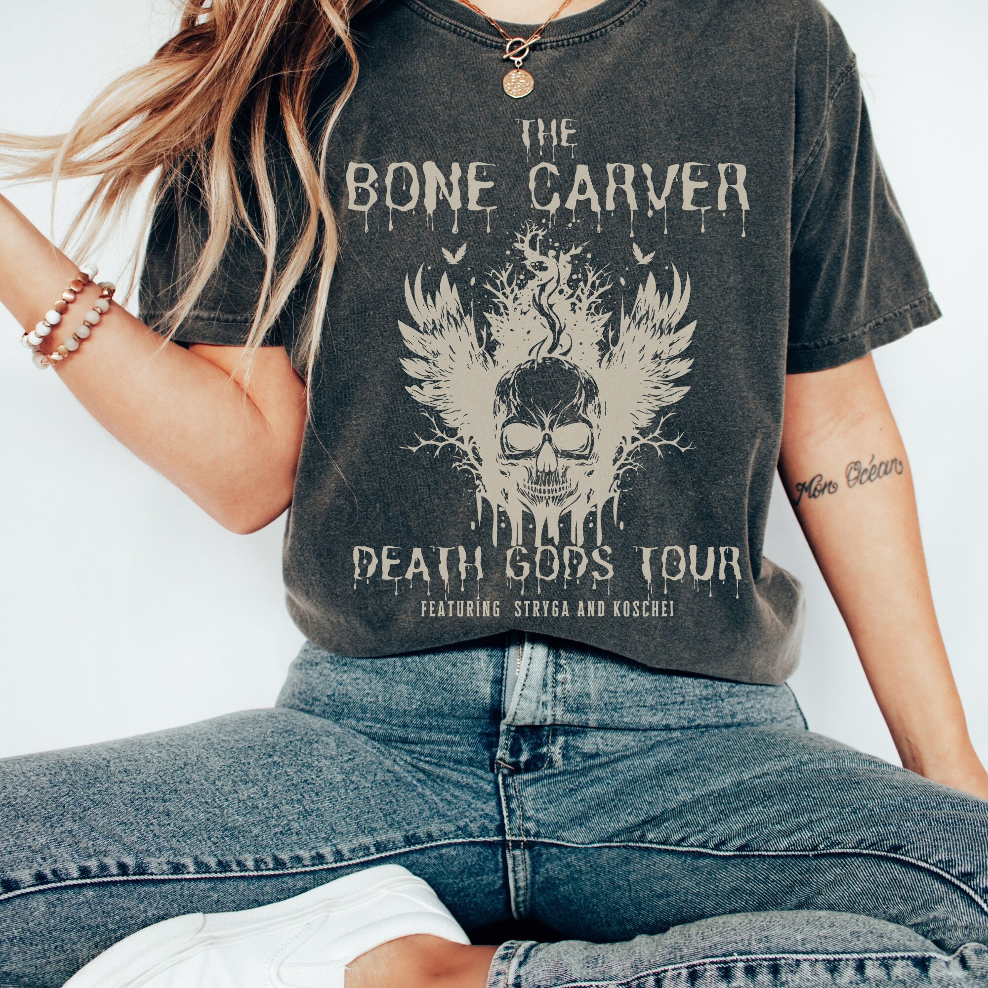 ACOTAR Shirt The Bone Carver Shirt Sarah J Maas Merch Bookis - Inspire ...