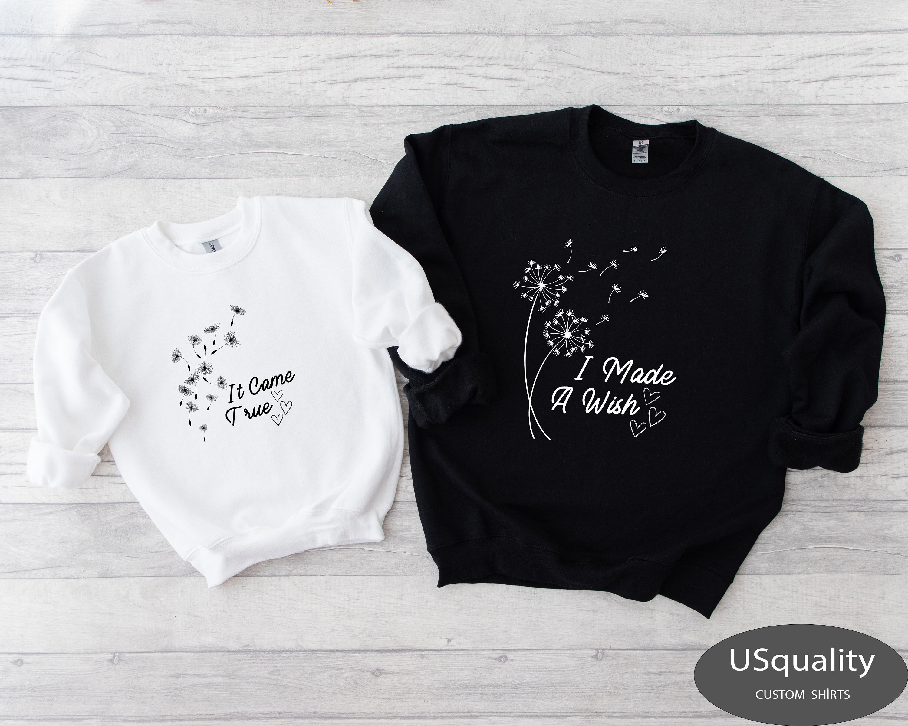 I Made A Wish I Came True Mama Mini Tees, Mommy and Me Match - Inspire ...