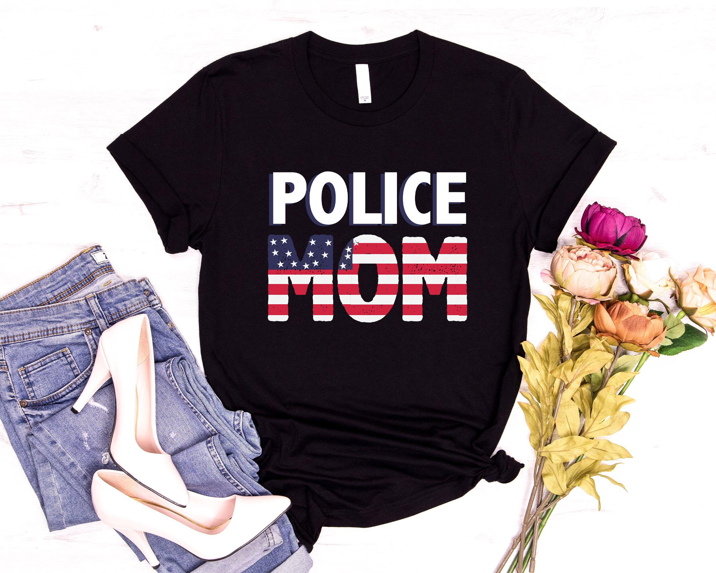 Police Mom Shirt, Mom Shirt, Proud Police Mom Shirt, Police | Inspire ...