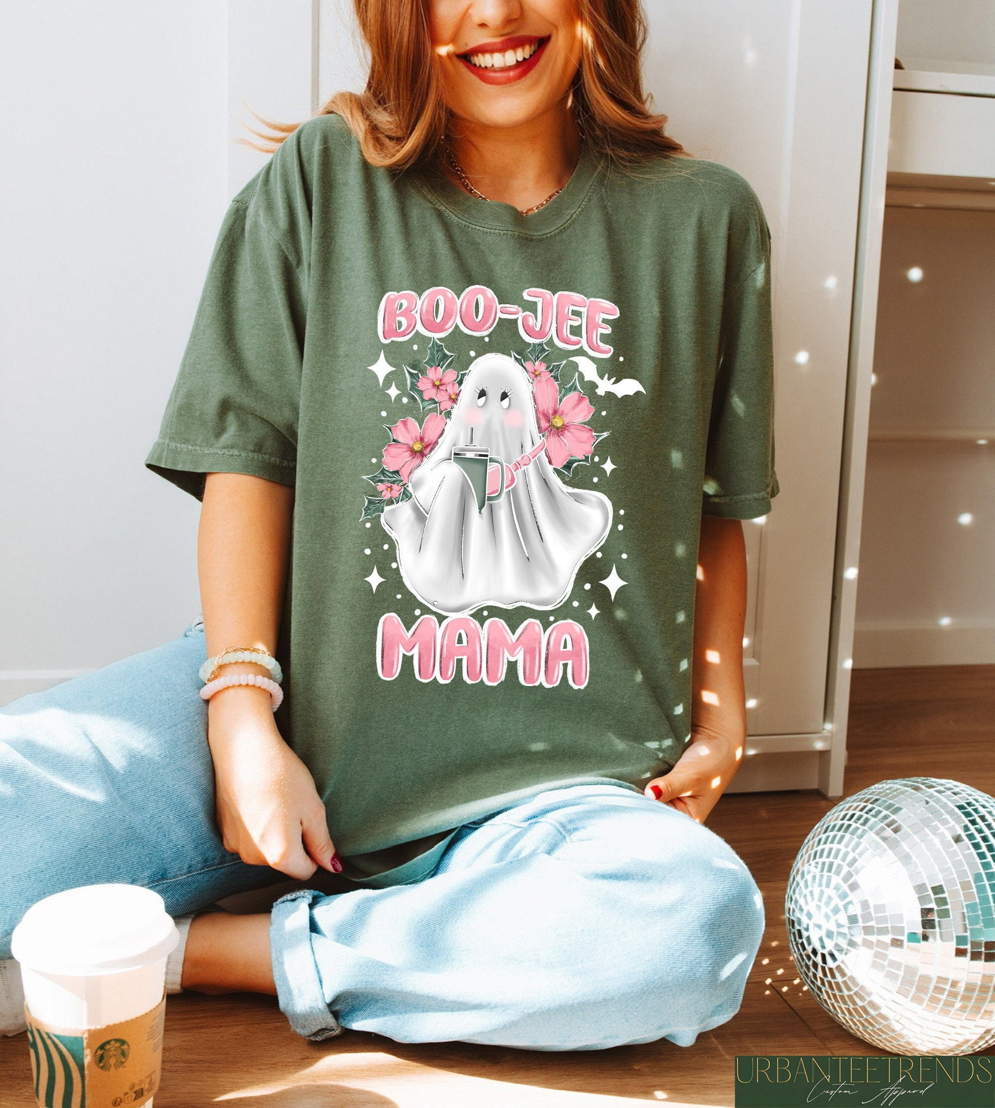 Boujee Mama Shirt, Boojee Ghost Mom T-Shirt, Spooky Mom Shir | Inspire ...