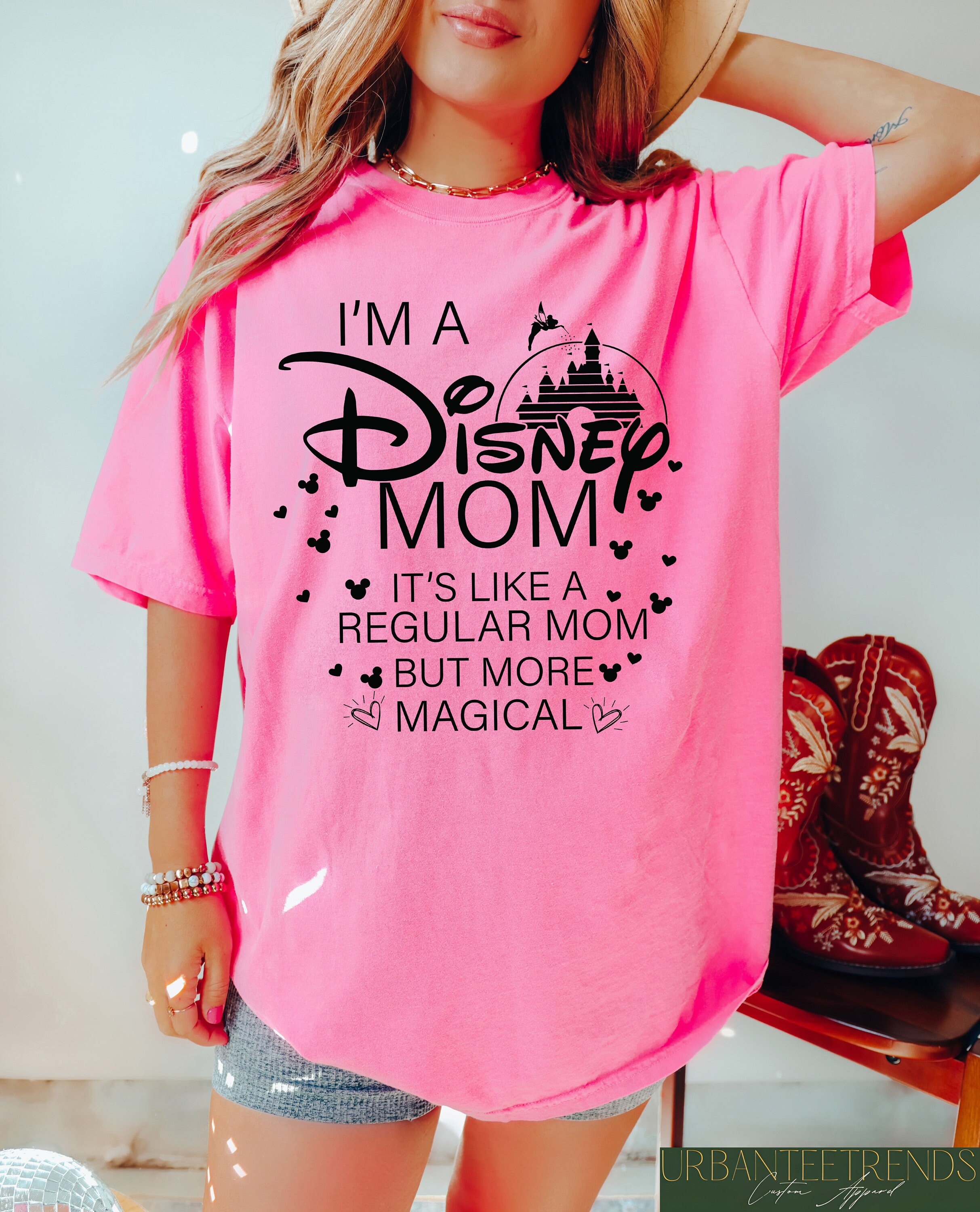 Im A Disney Mom Shirt, Magical Mom Sweatshirt, Disney Mom Cr | Inspire ...