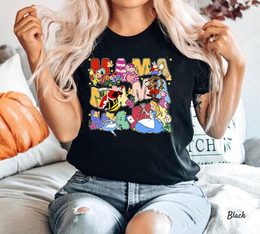 Disneyland Mama Alice In Wonderland Shirt, Disneyland Alice | Inspire ...