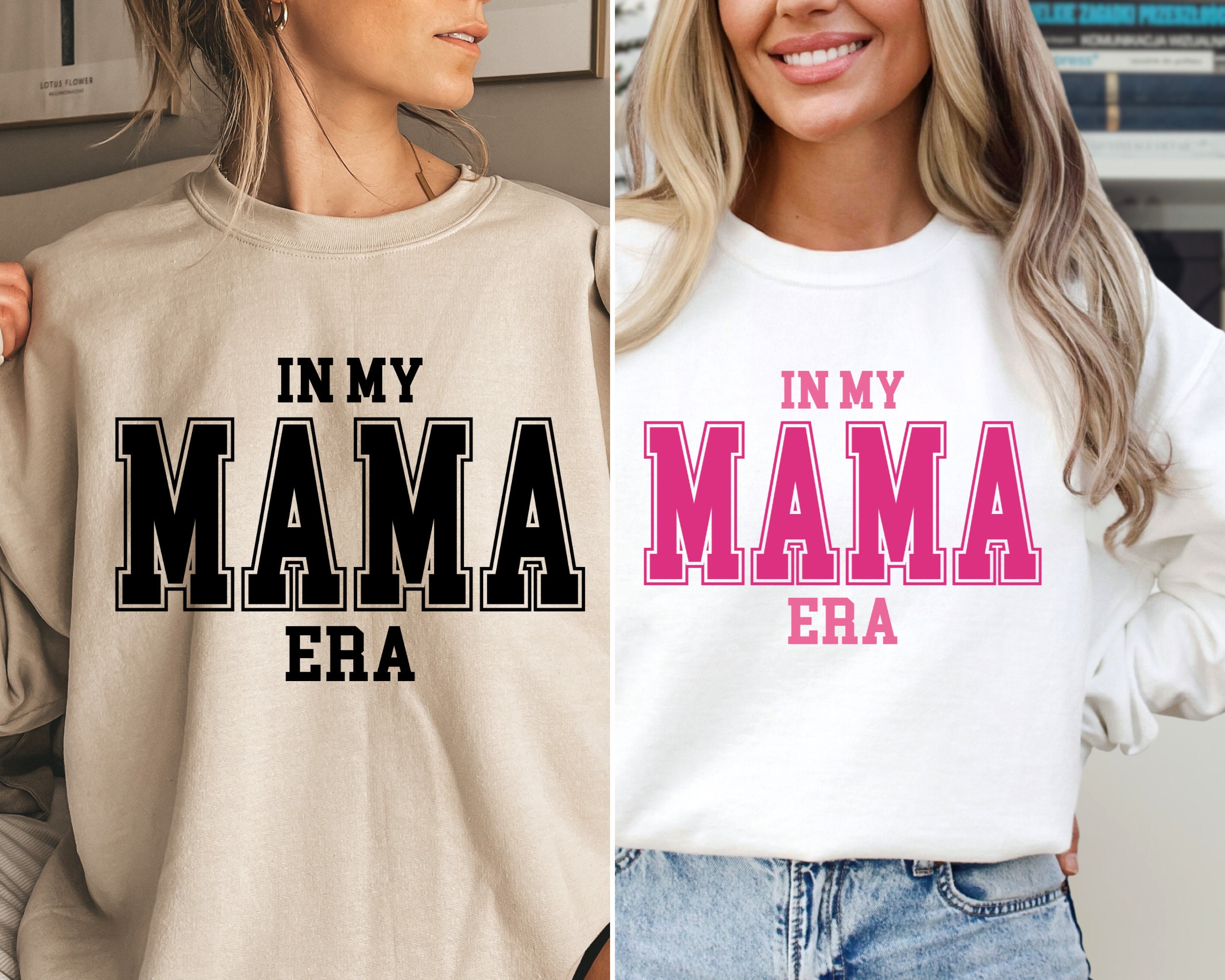 In My Mama Era Sweatshirt, Mom Era Hoodie, Gift for Moms, Be | Inspire ...