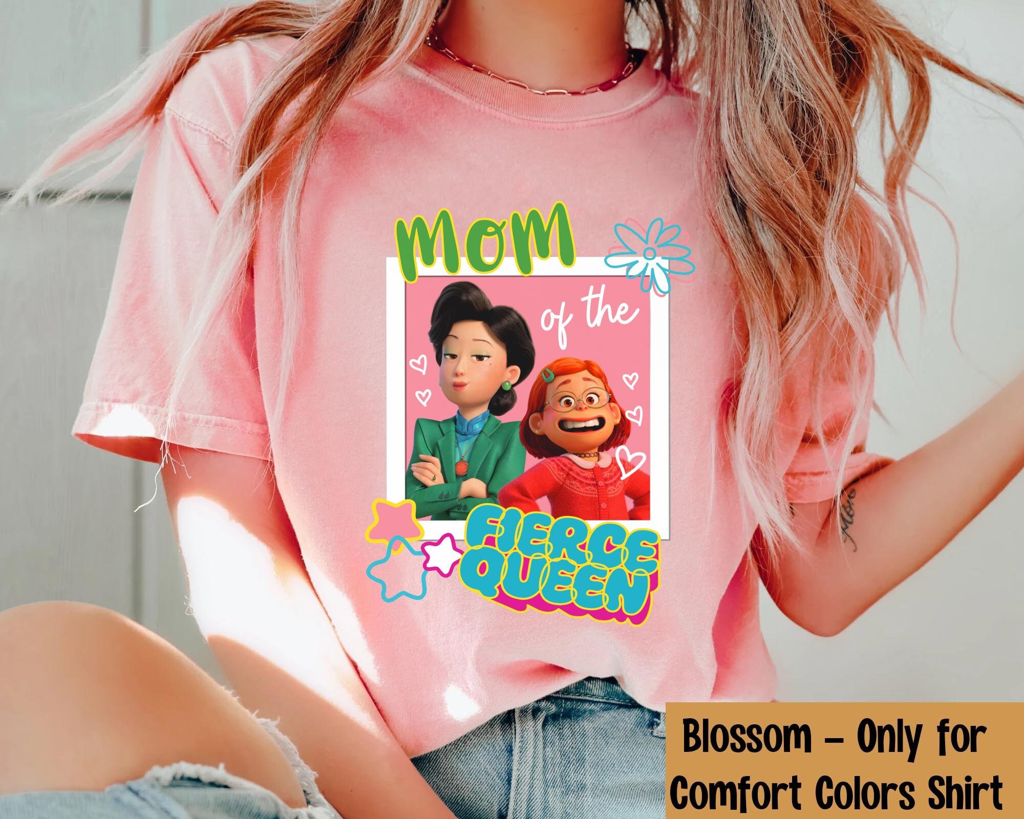 Turning Red Mei Ming Mom the Fierce Queen Comfort Colors T-s | Inspire ...