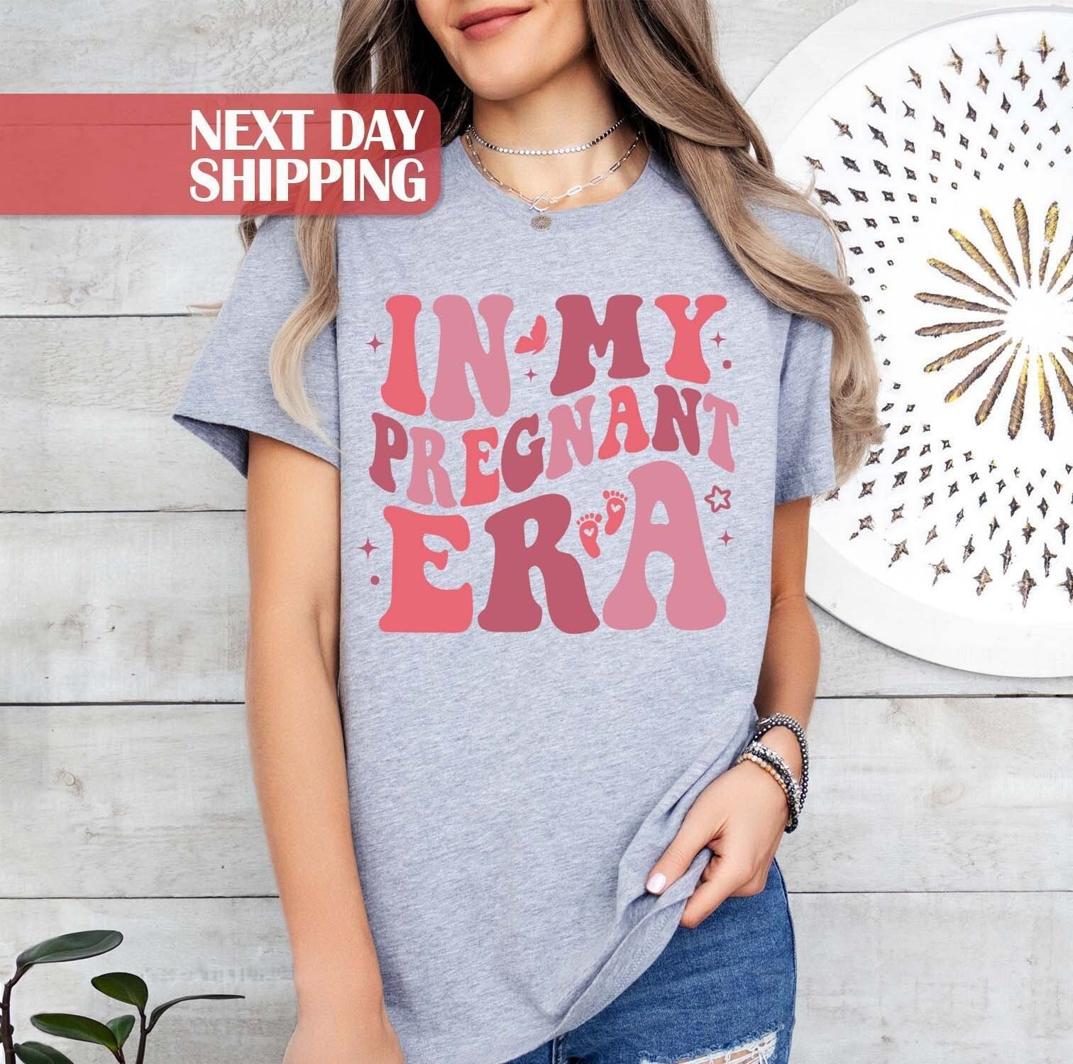 In My Pregnancy Era, Pregnant Mom Shirt, Mom to Be Shirt, Ne - Inspire ...