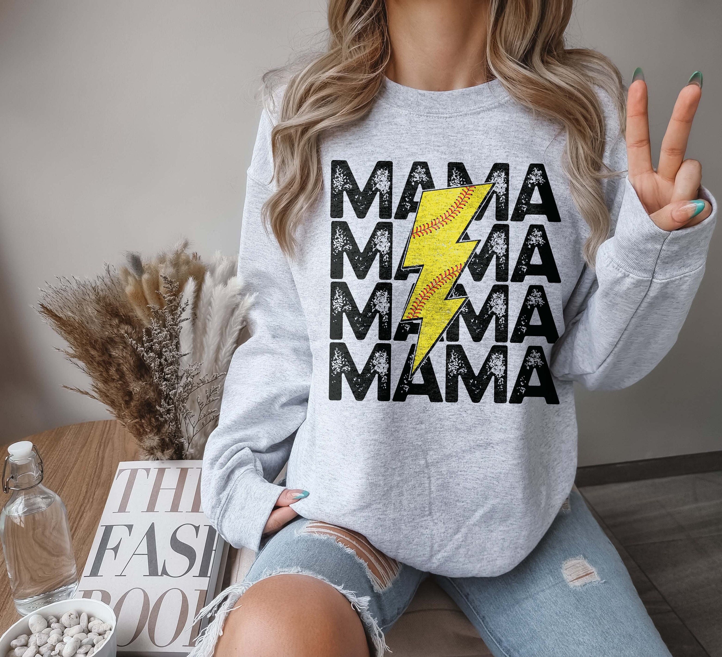 Softball Mom Tee, Distressed Softball, Softball Game Day, So | Inspire ...