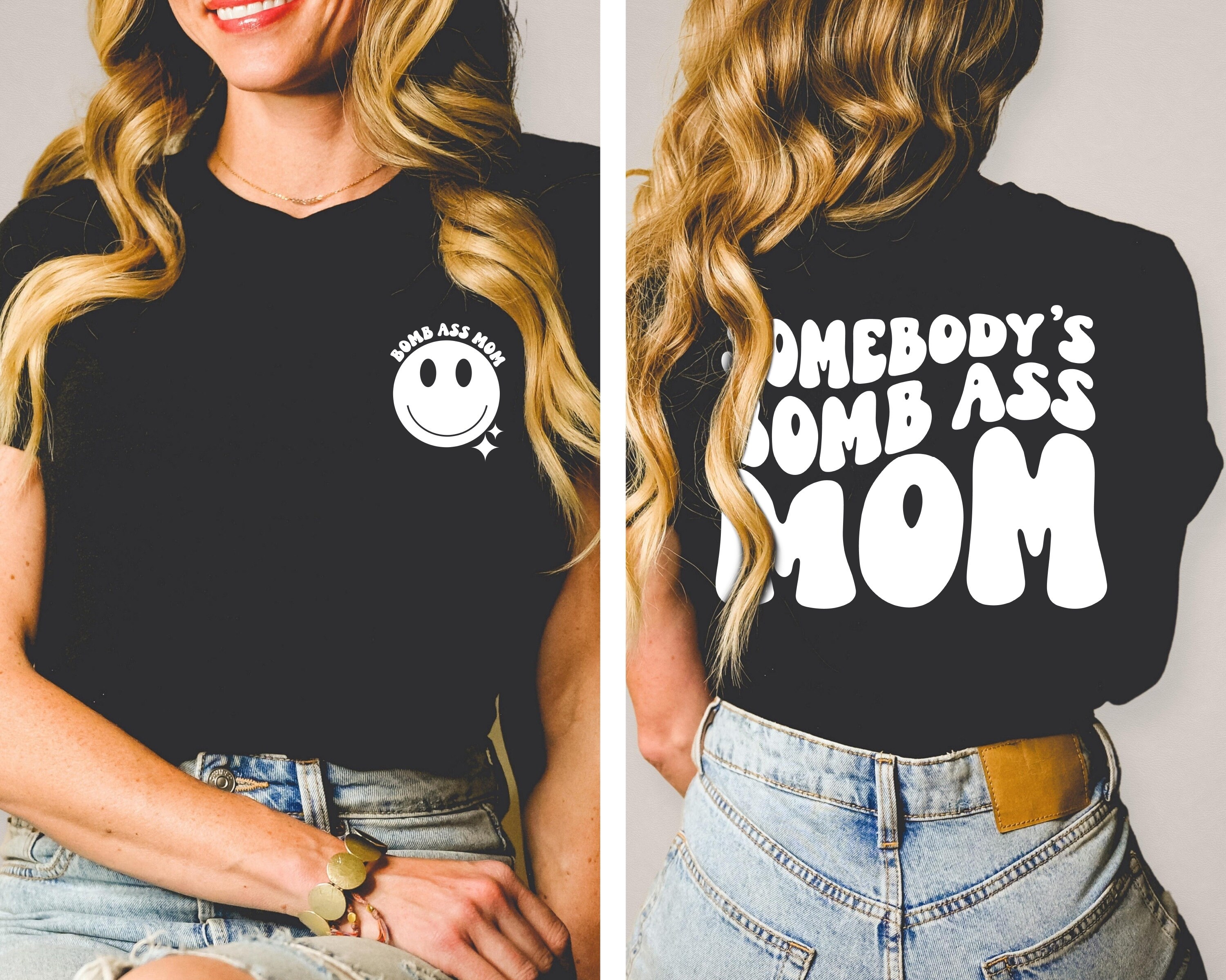 Somebodys Bomb Ass Mom Shirt, Bomb Ass Mom Shirt, Mothers Da - Inspire ...