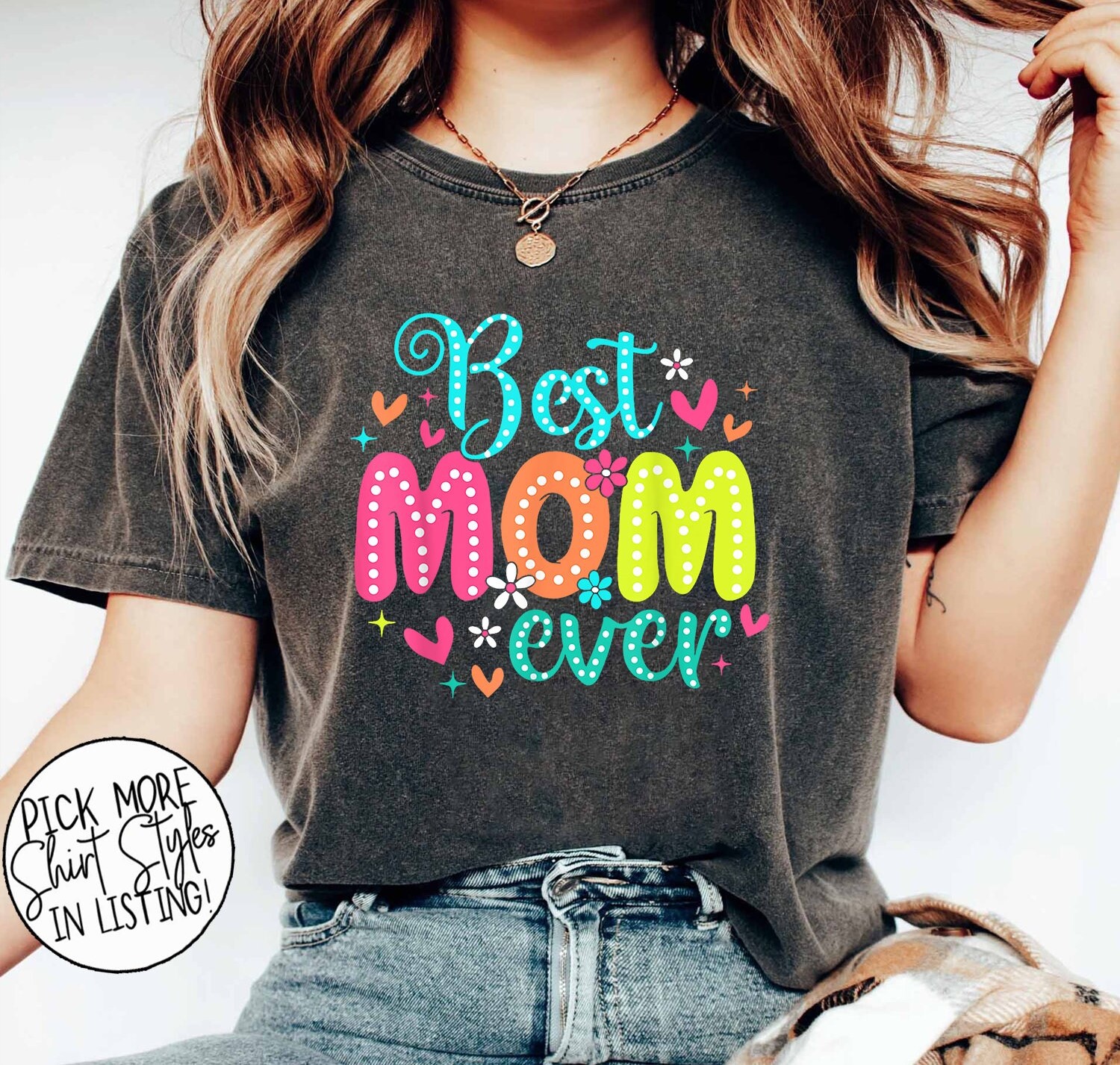 Best Mom Ever Shirt, Sweet Mommy Heart Shirt, Mommy Shirt, G - Inspire ...