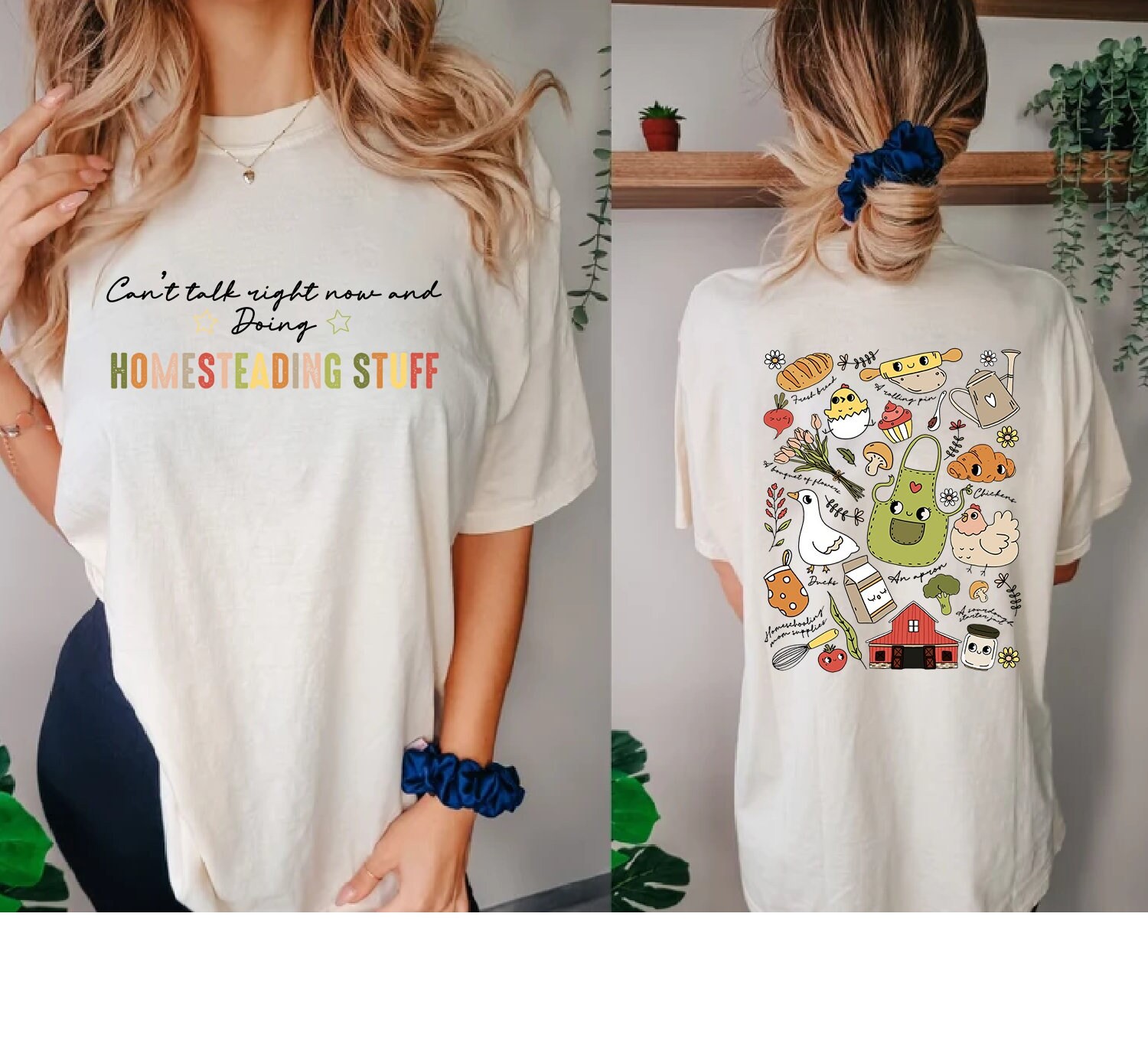 Cant Talk Right Now And Doing Homesteading Stuff Shirt, Home | Inspire ...