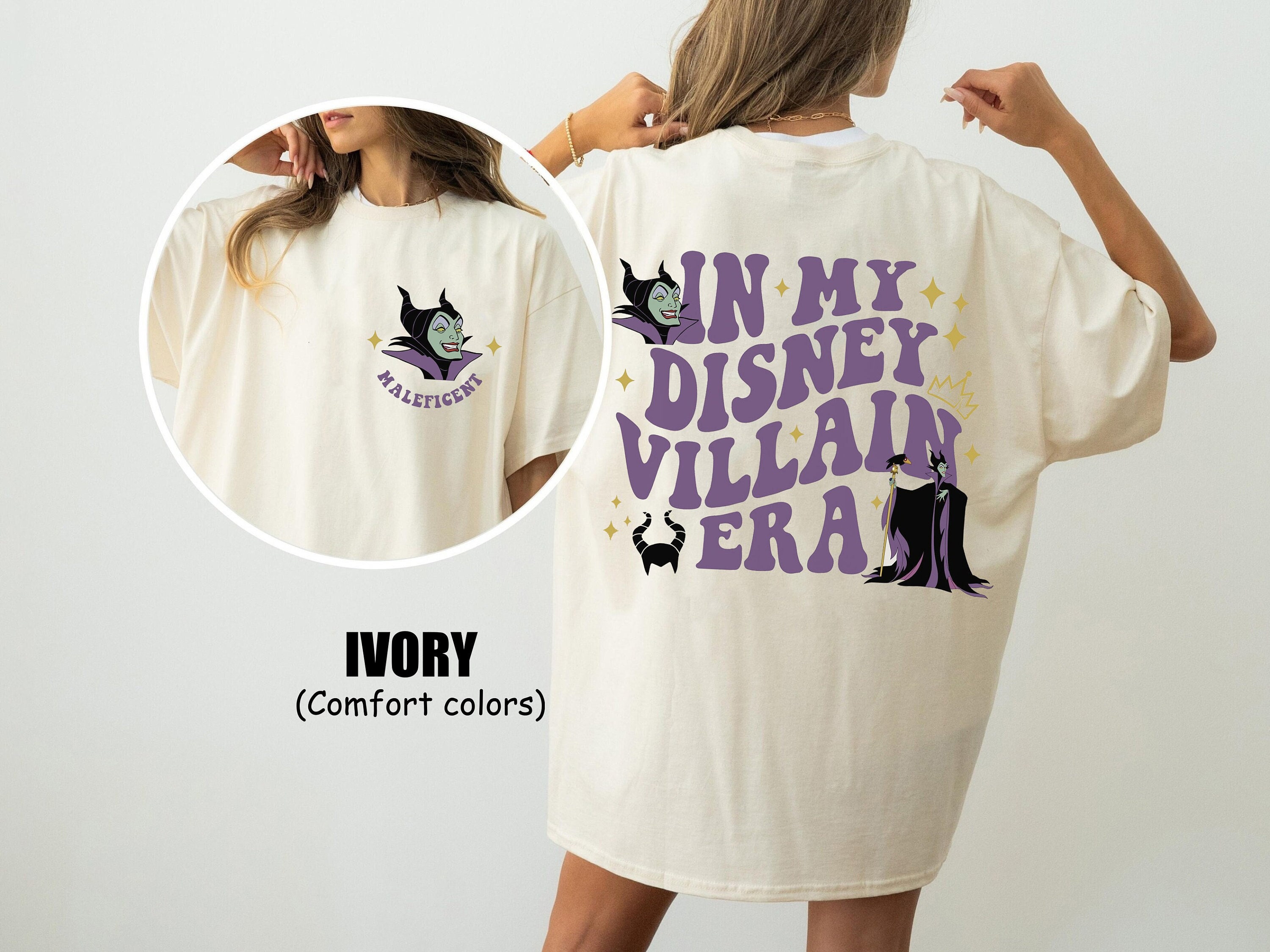 Two sided Disney Villains Shirt, In My Disney Villain Era Sh | Inspire Uplift