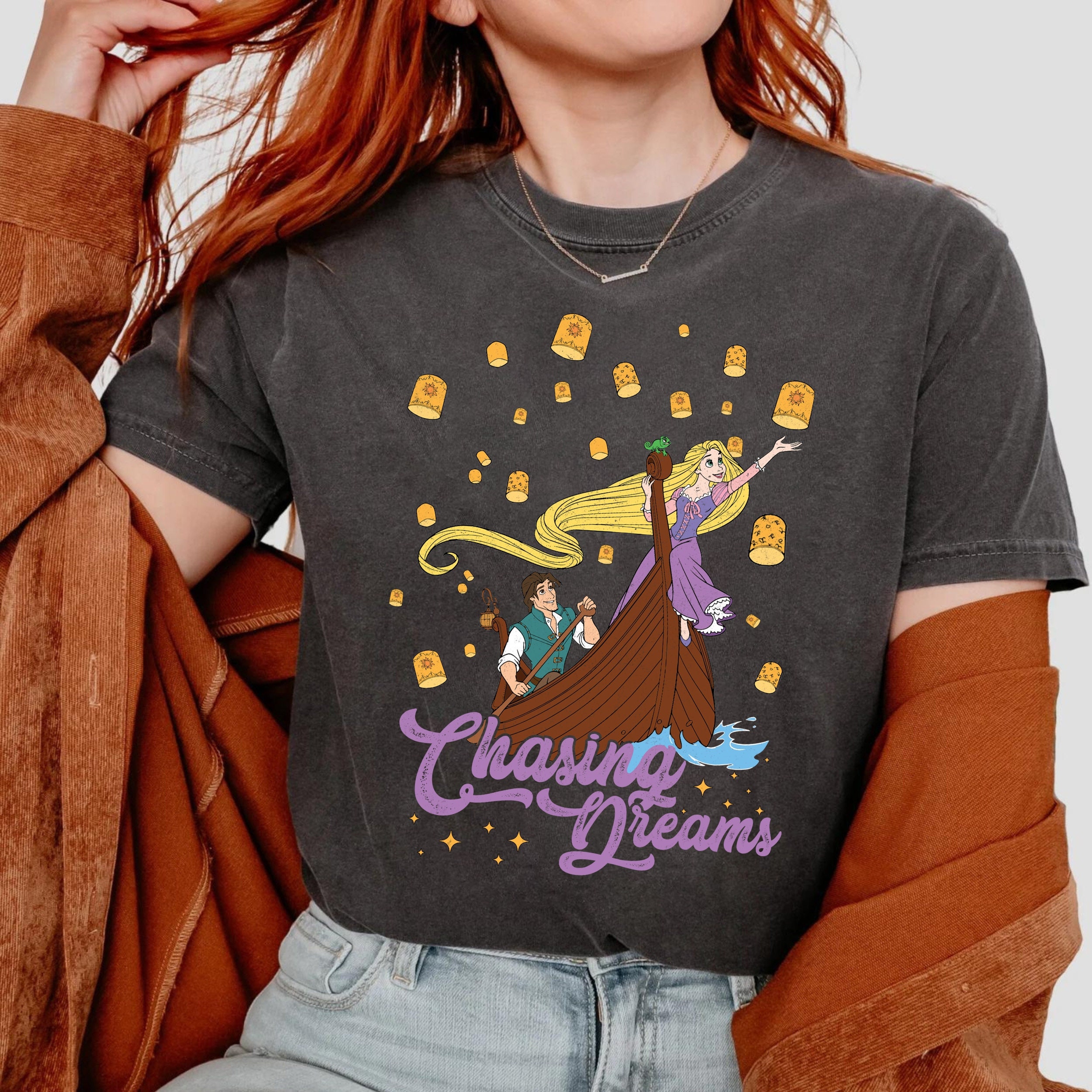 Disney Tangled Rapunzel Comfort shirt, Chasing Dreams Shirt, | Inspire ...