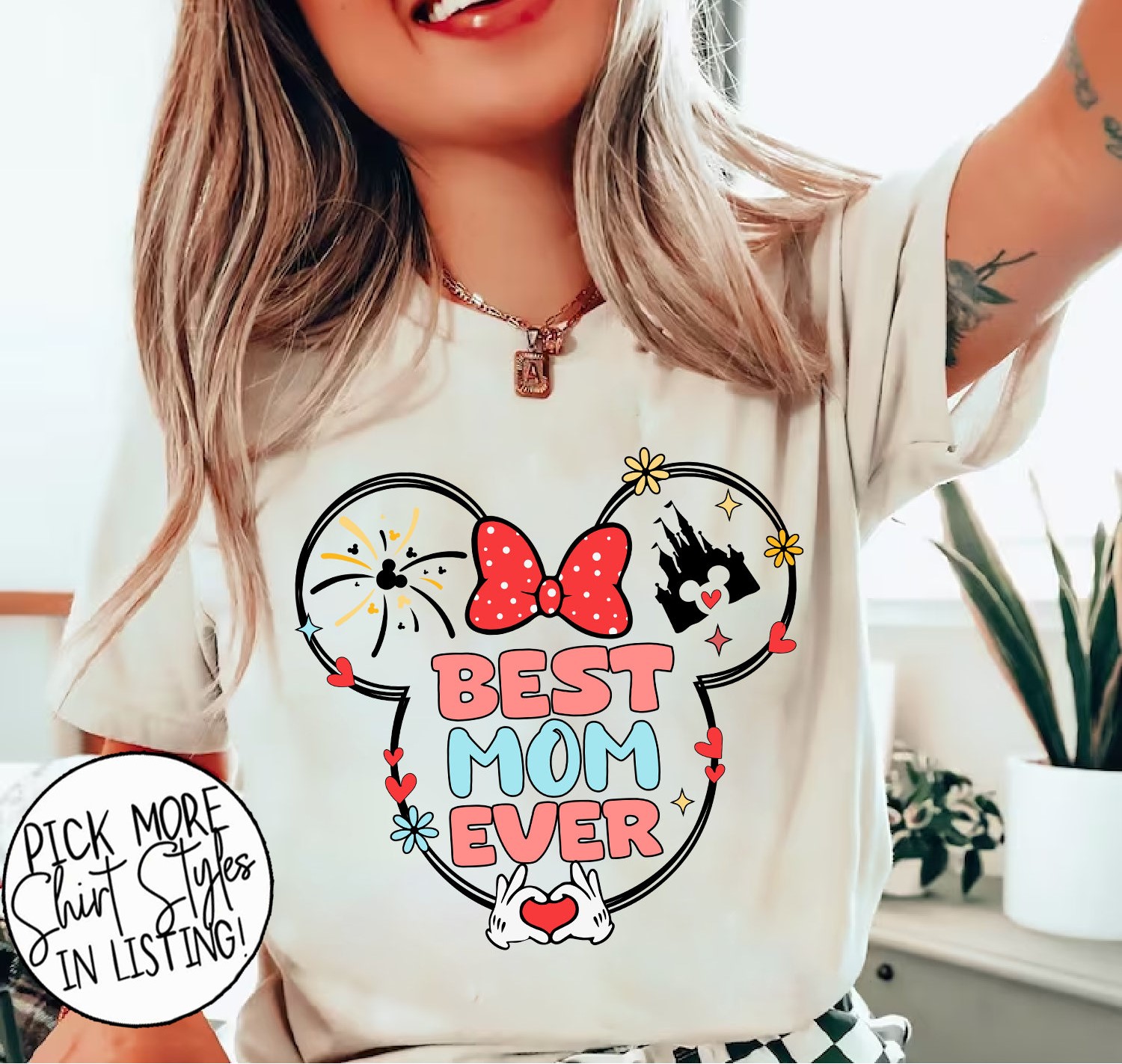 Best Disney Mom Ever Shirt, Disney Mothers Day Shirt, Disney - Inspire ...