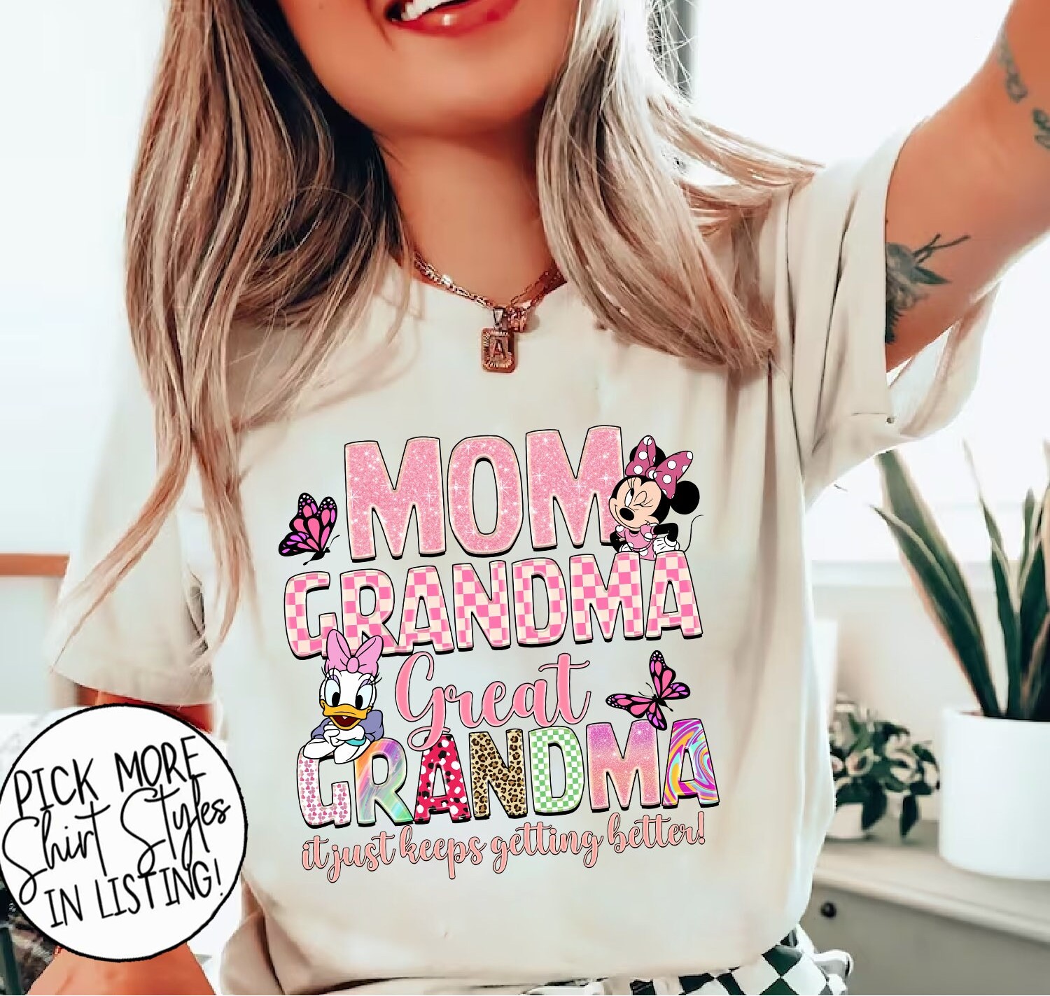 Mom Grandma Great Grandma Shirt, Disney Mothers Day Shirt, I | Inspire ...