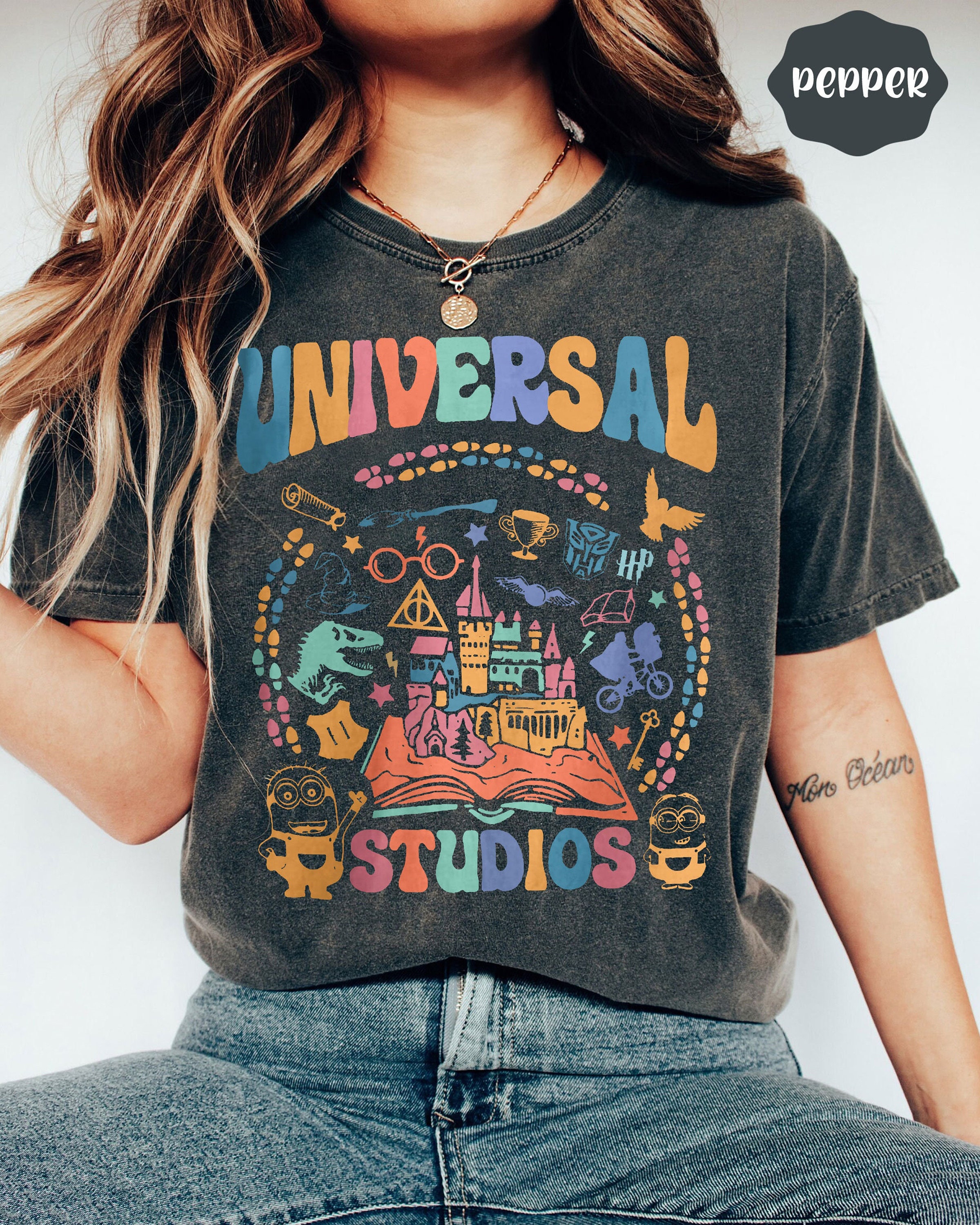 Comfort Color Retro Universal Studios Shirt, Universal Orlan | Inspire ...