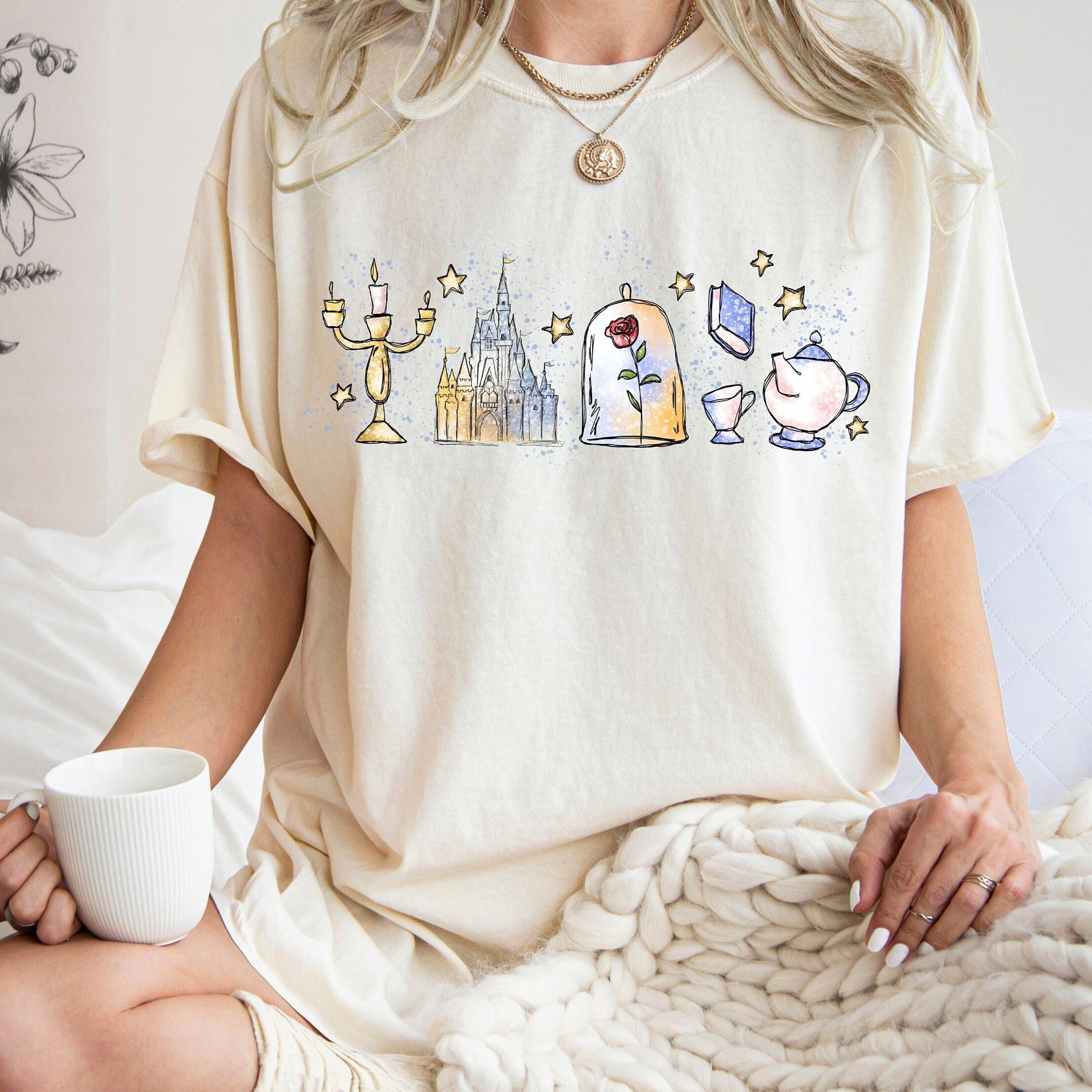 Comfort Colors Vintage Tale as Old as Time Shirt, Disney Pri - Inspire ...